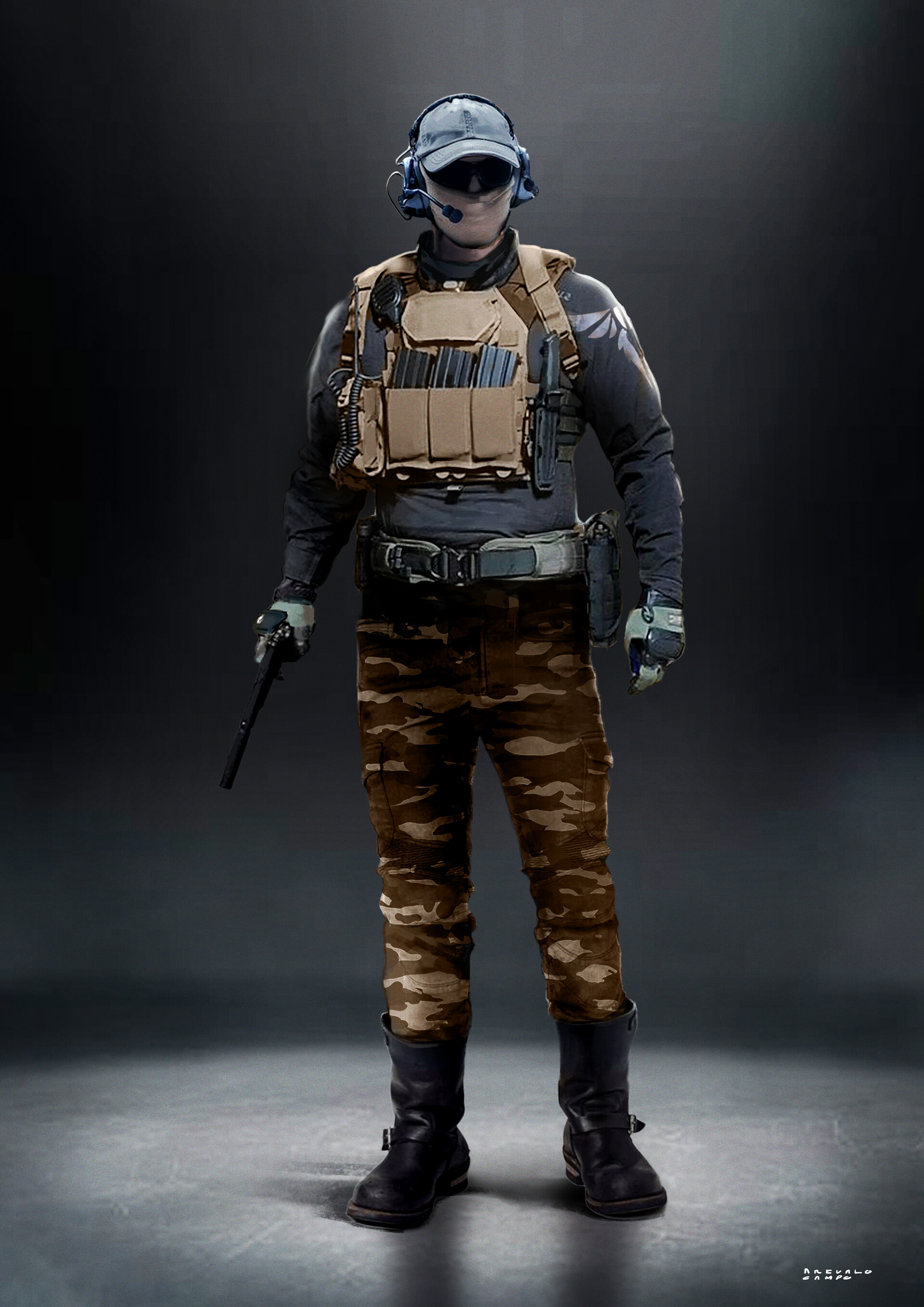 ArtStation - Firefly soldier