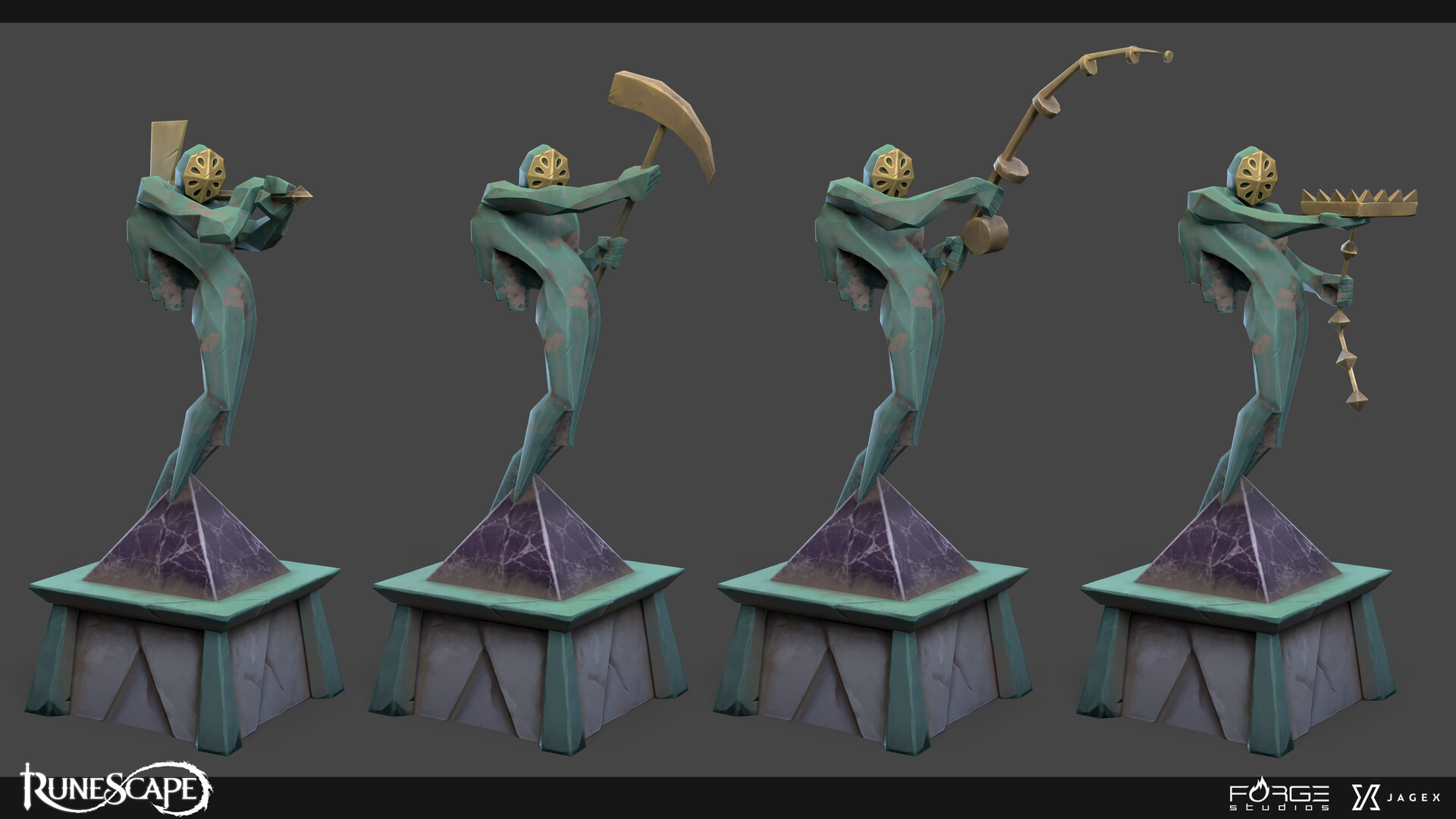 FORGE STUDIOS - Runescape - Zarosian Statue
