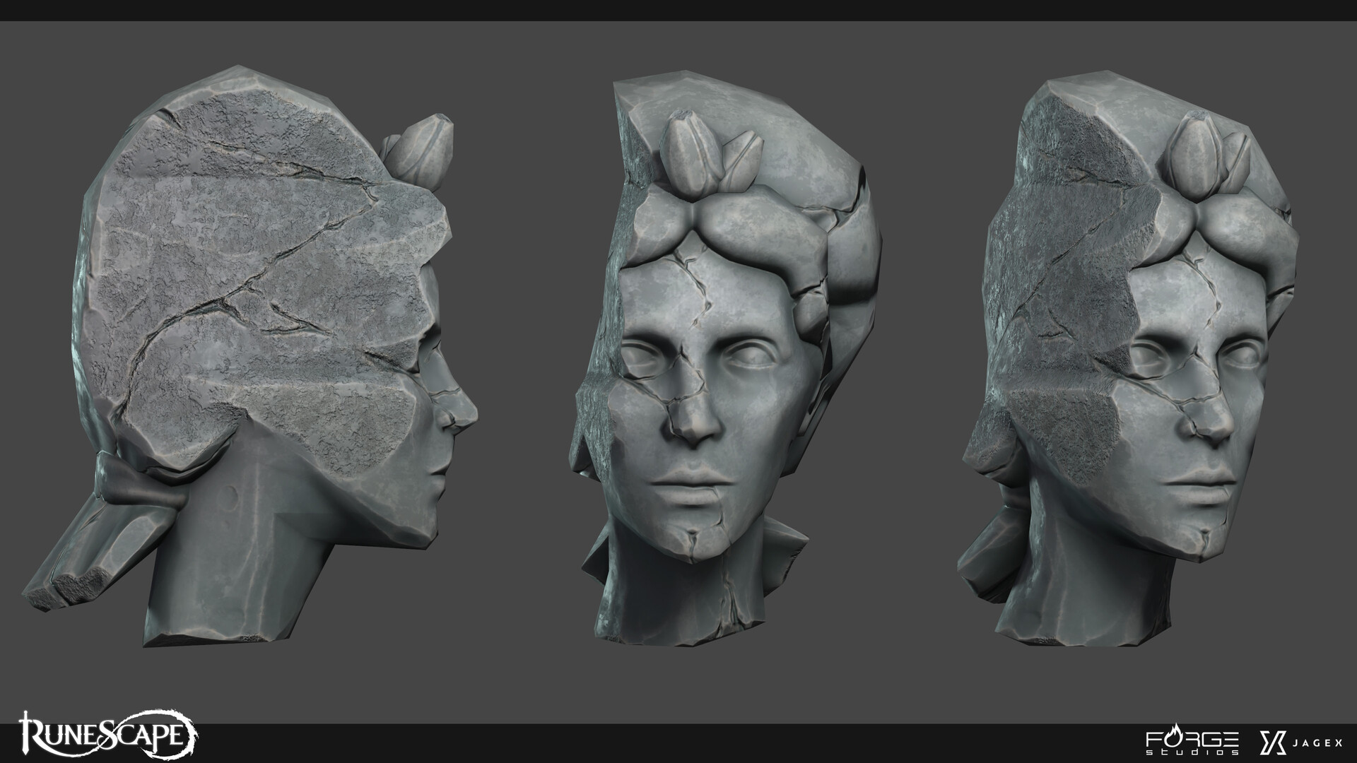 FORGE STUDIOS - Runescape - Stylized Statue