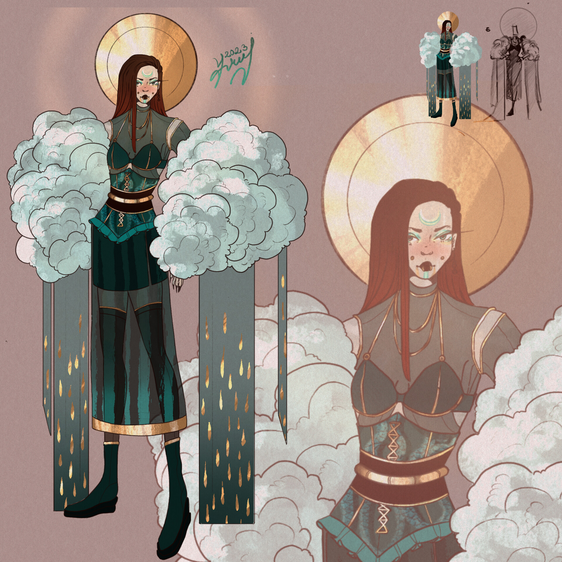 The art of yuvi - Azure | character design