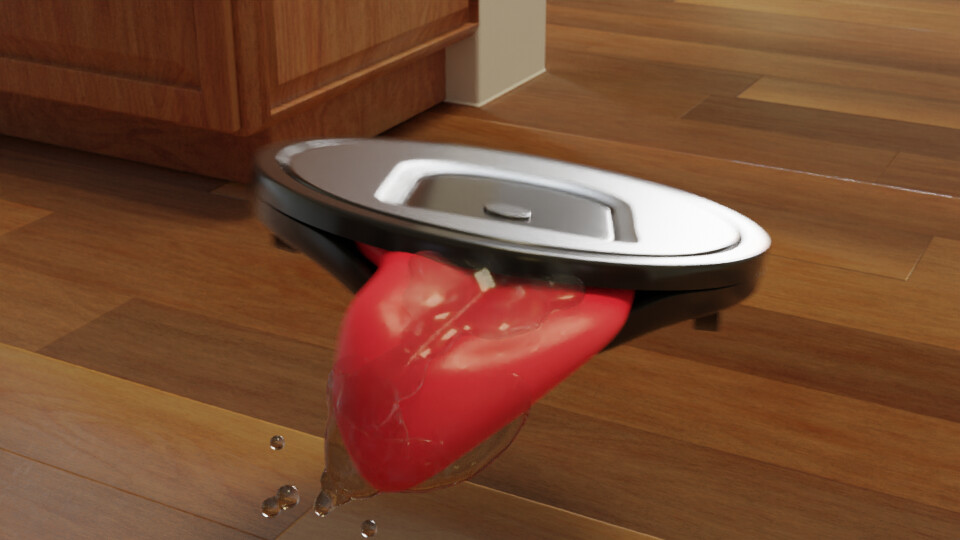 ArtStation - Meet Rombo, the monster roomba