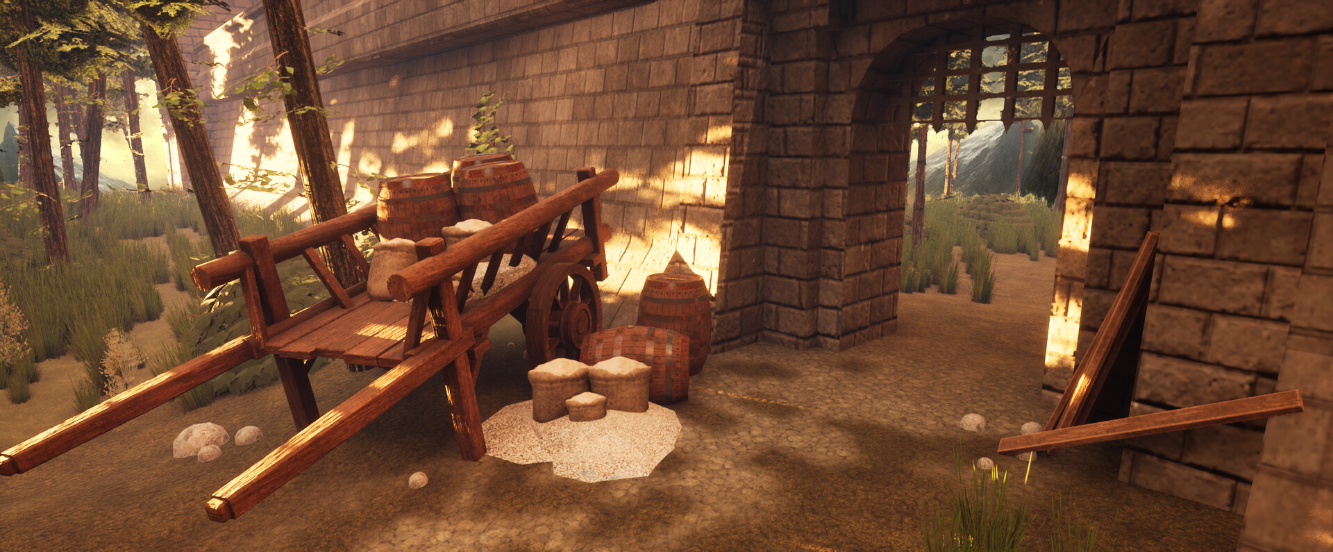 ArtStation - Outside Fantasy Environment