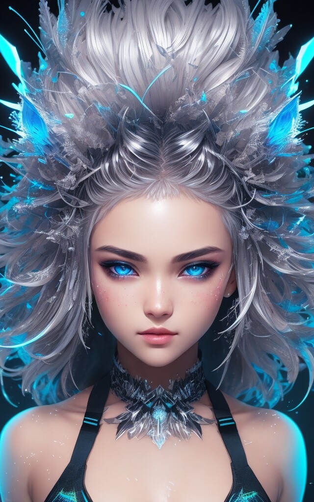 DigitalMaxMedia - Anime head portrait