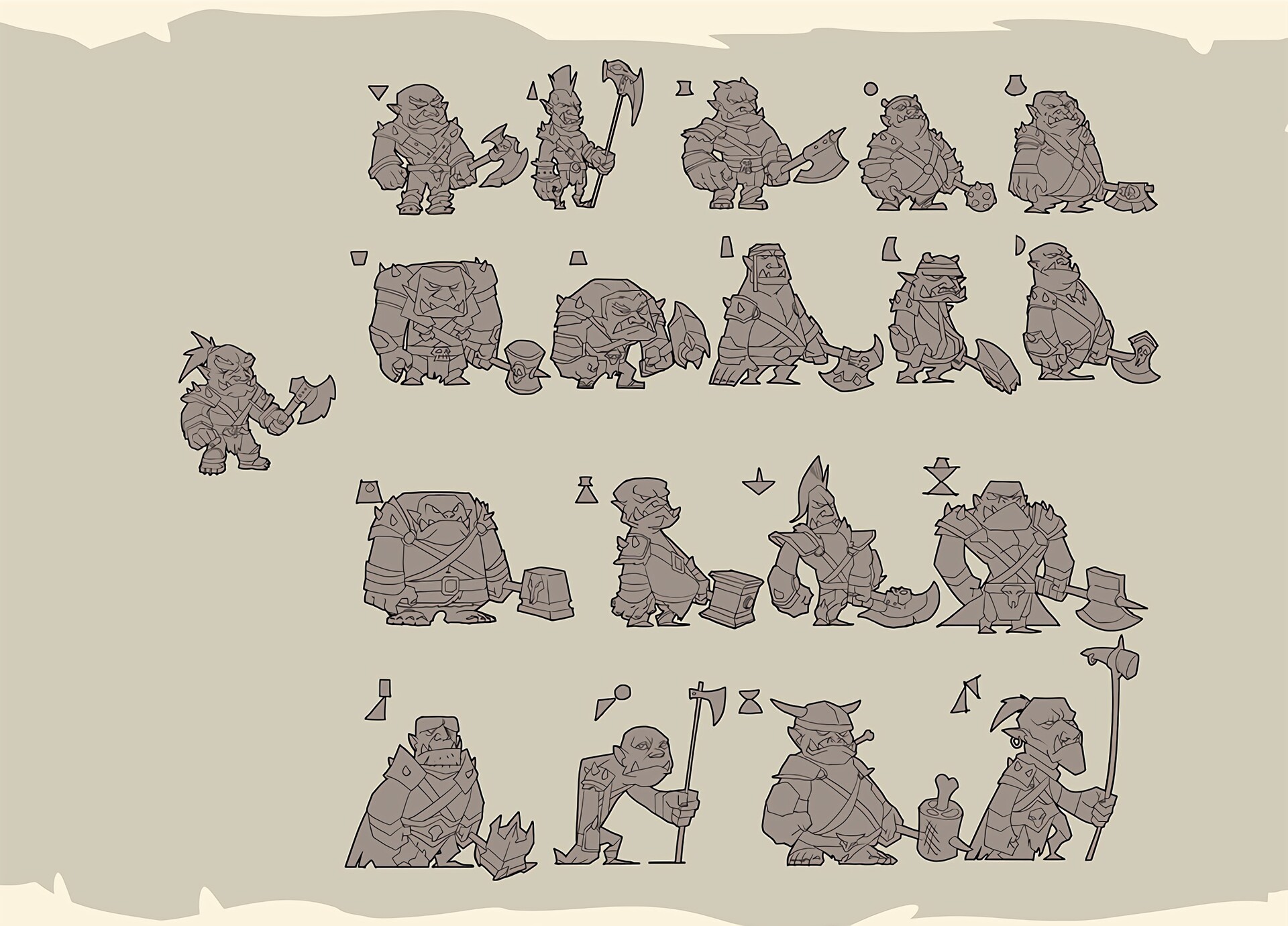 ArtStation - Practise in using graphics for character design.