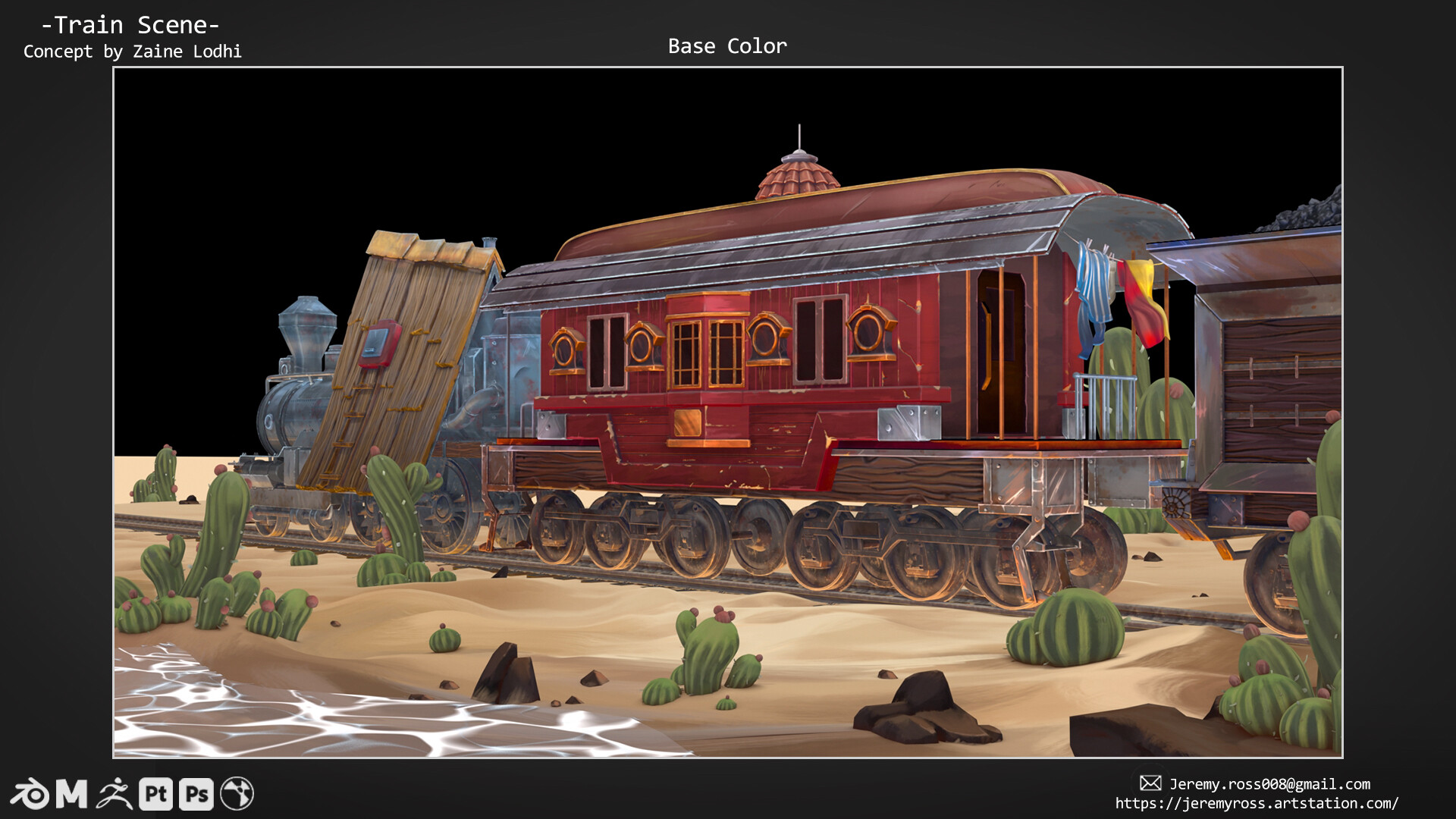 Jeremy Ross - Train Scene