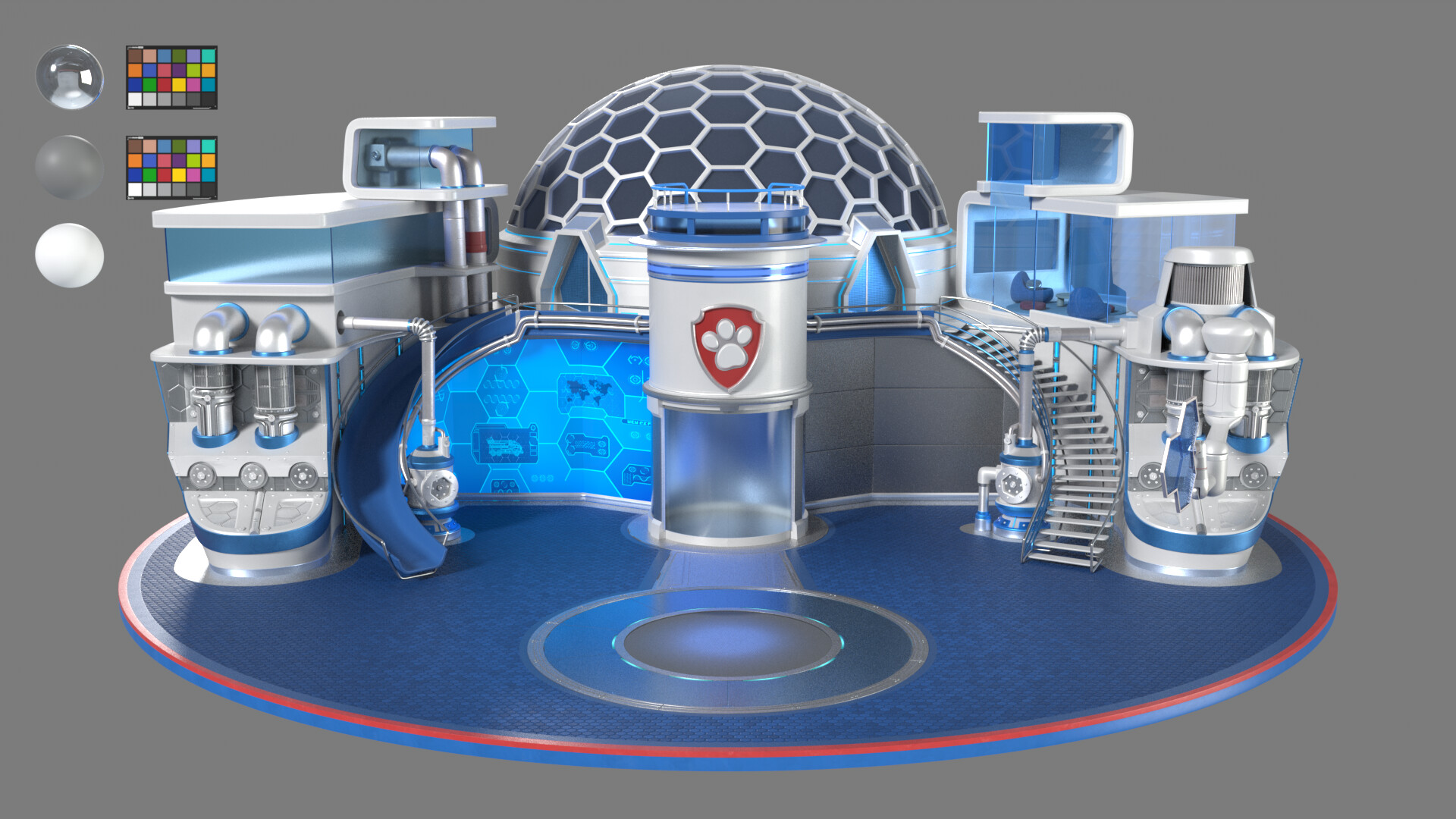 Jonathan Gagnon - Paw Patrol the Mighty Movie - Control Room