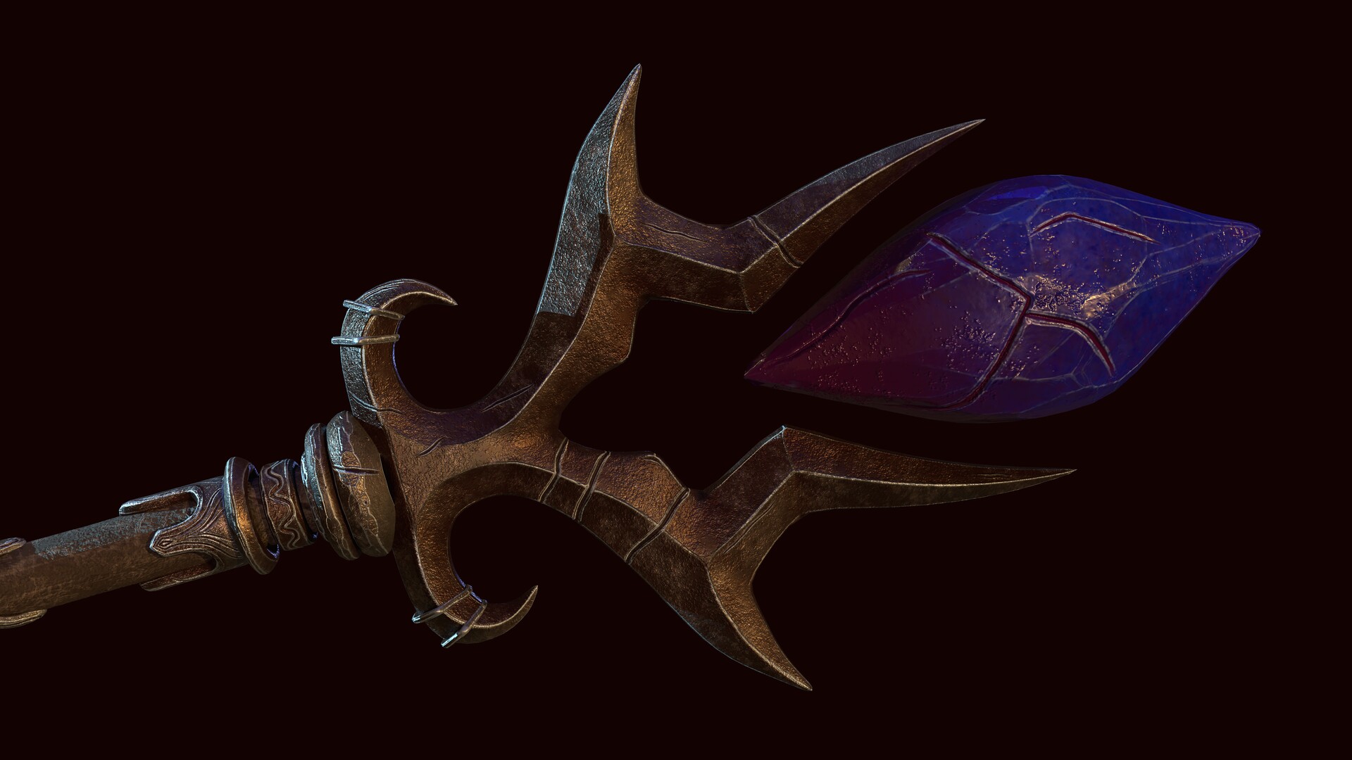 ArtStation - Necromancer's staff