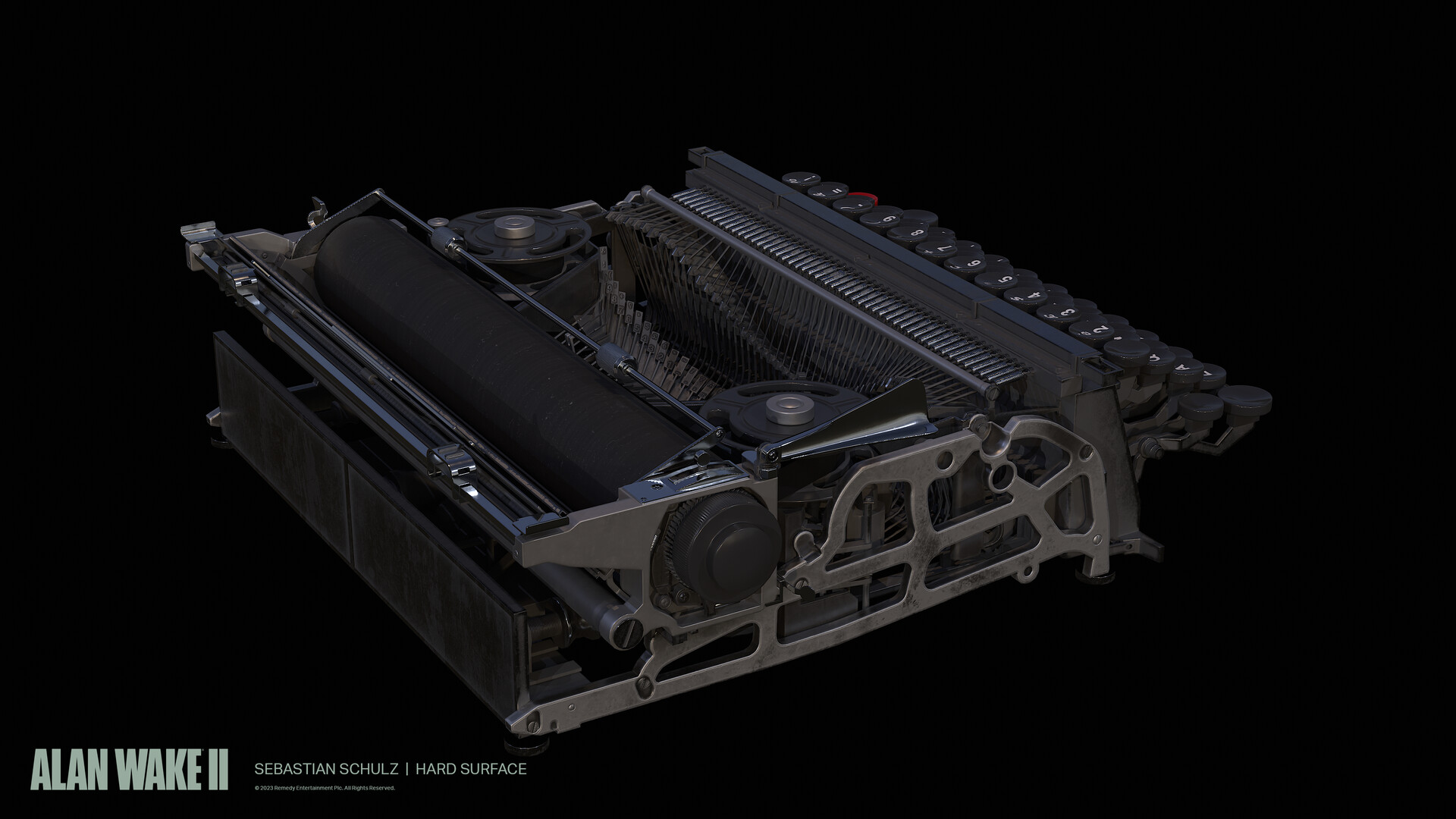 Sebastian Schulz - PROFESSIONAL - ALAN WAKE II - Alan's Typewriter