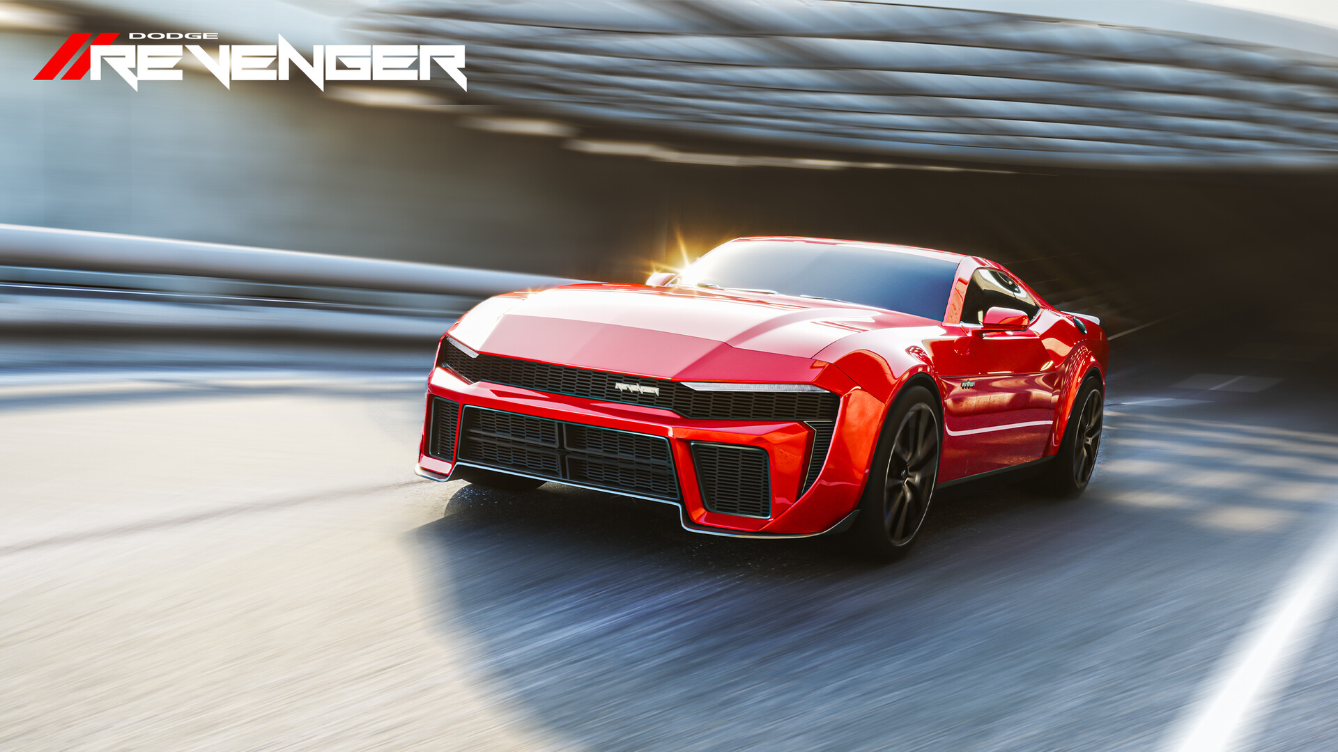 ArtStation - Dodge Revenger car concept