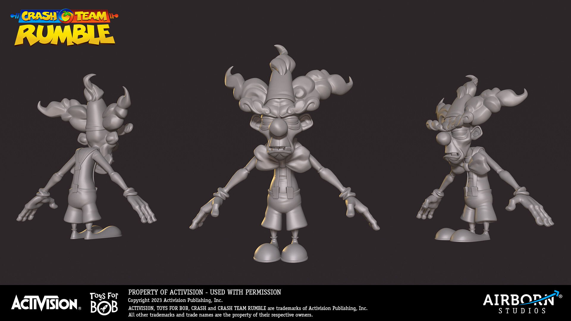 Airborn Studios - Crash Team Rumble - Clowning Around N. Brio