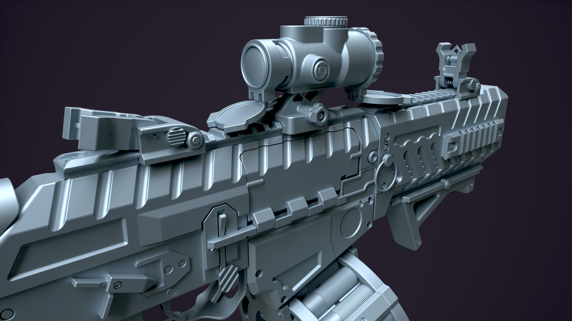 Paolo Crimaldi - Fostech Origin 12 - part 1 - Highpoly renders