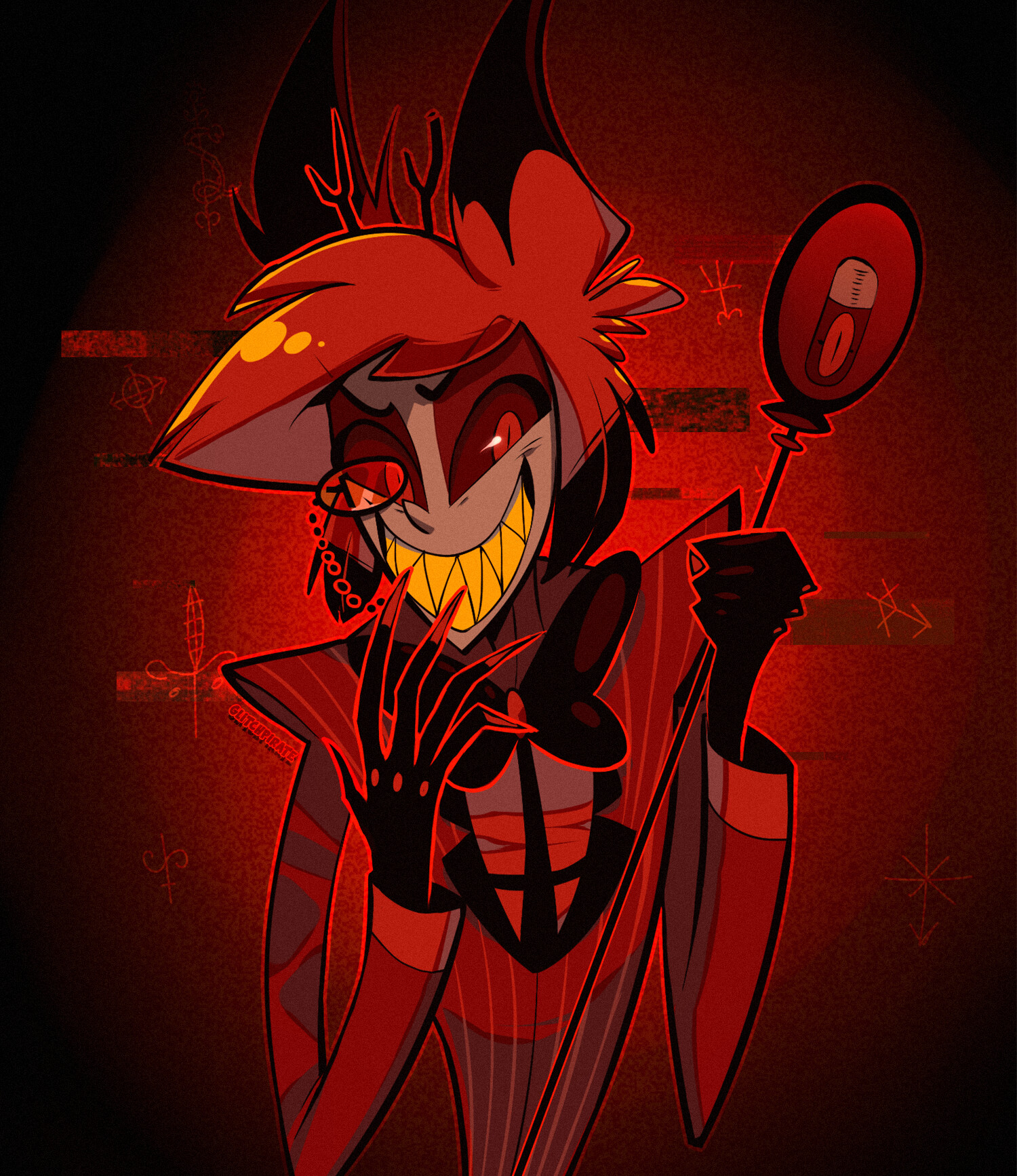 ArtStation - Hazbin Hotel Alastor Fanart