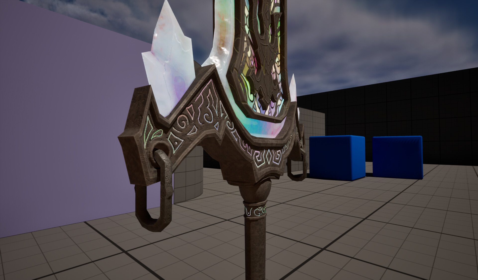 Cory Smithereens - Stained Glass Sword - Refined