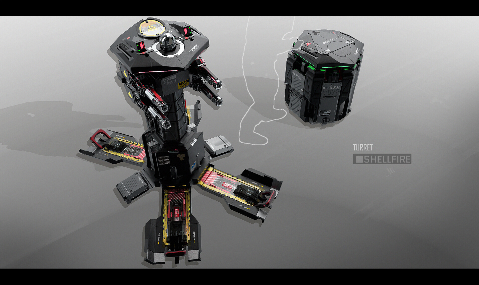 ArtStation - Defence Turret