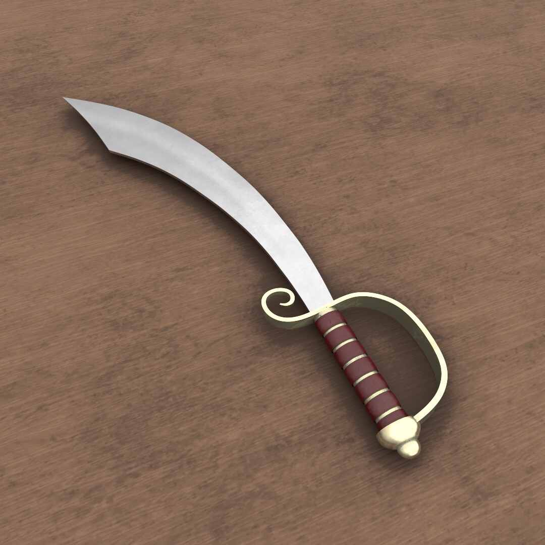 ArtStation - 3d sword models