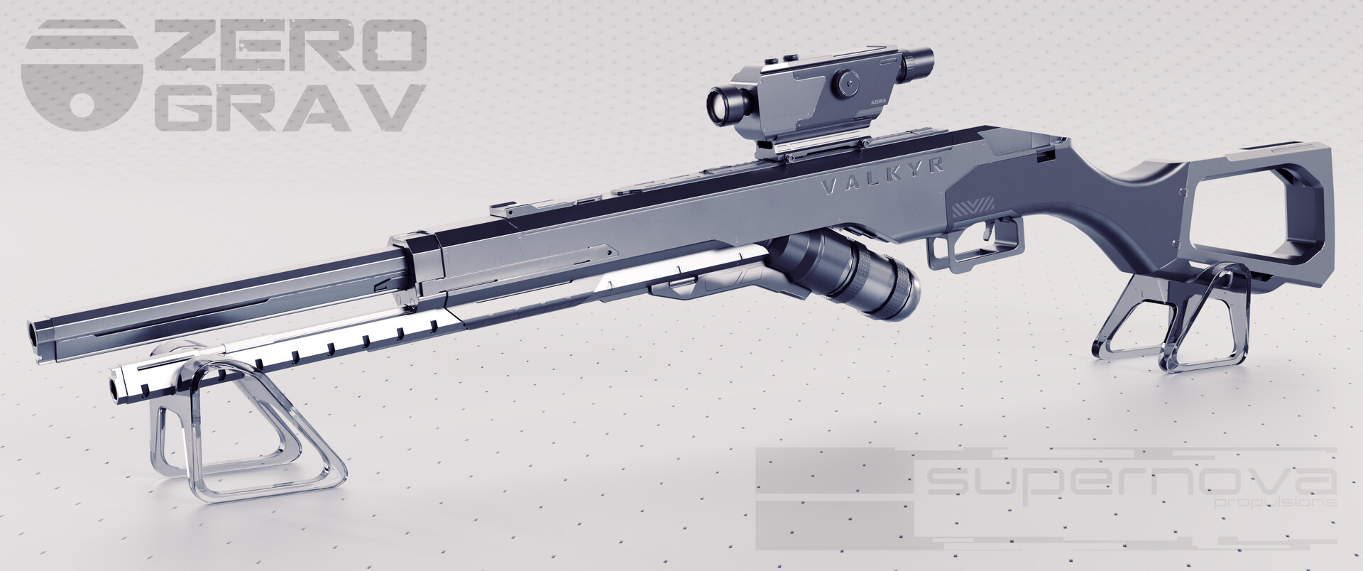 ArtStation - Futuristic Weapon - Game Ready