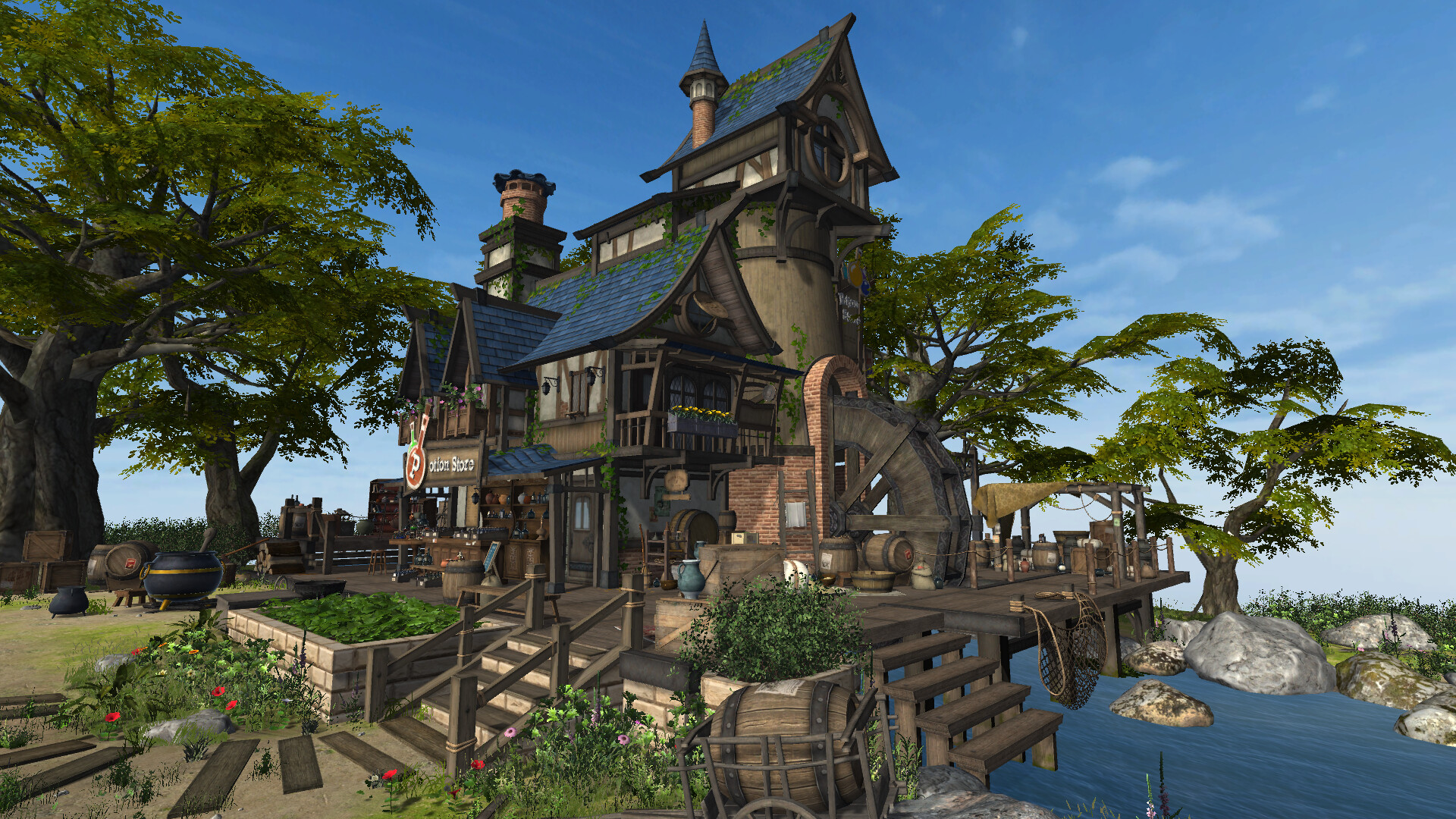 ArtStation - Potion store