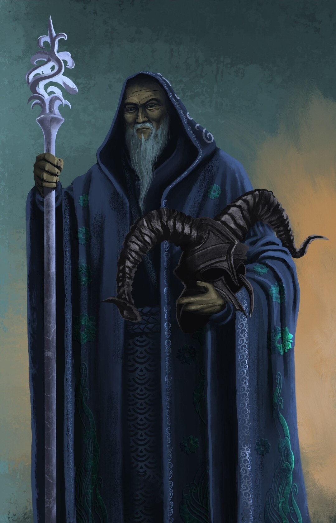 ArtStation - Rómestámo the Blue Wizard