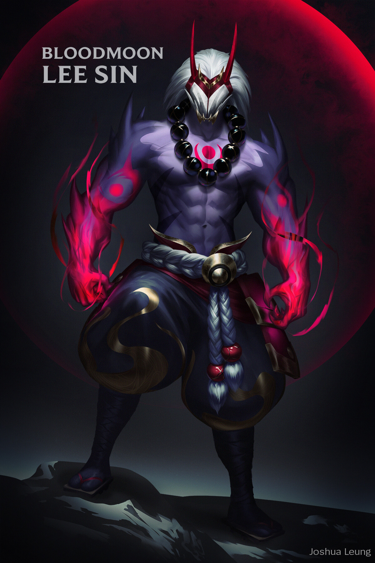 ArtStation - Blood Moon Lee Sin