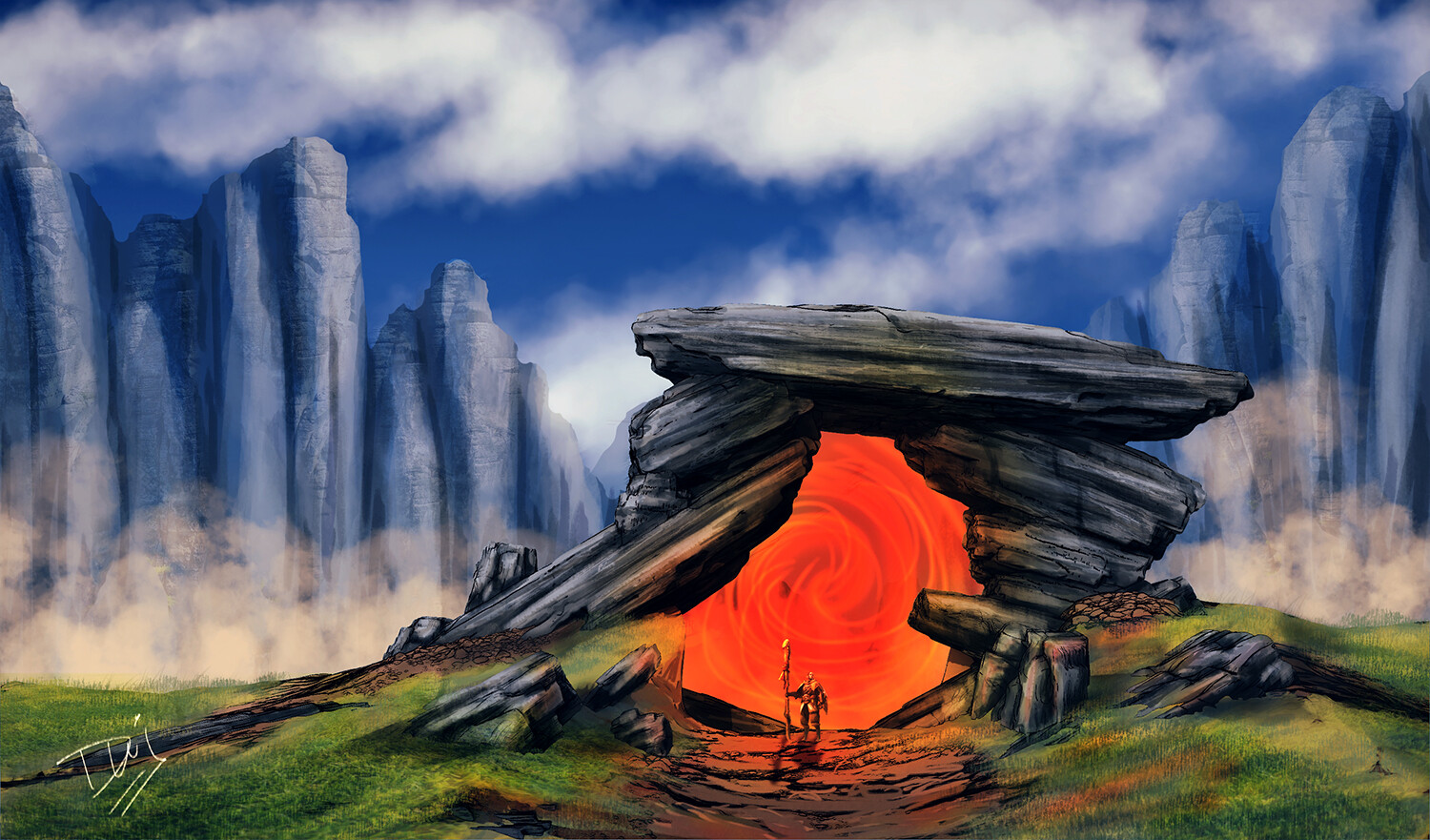 ArtStation - Hell's Portal