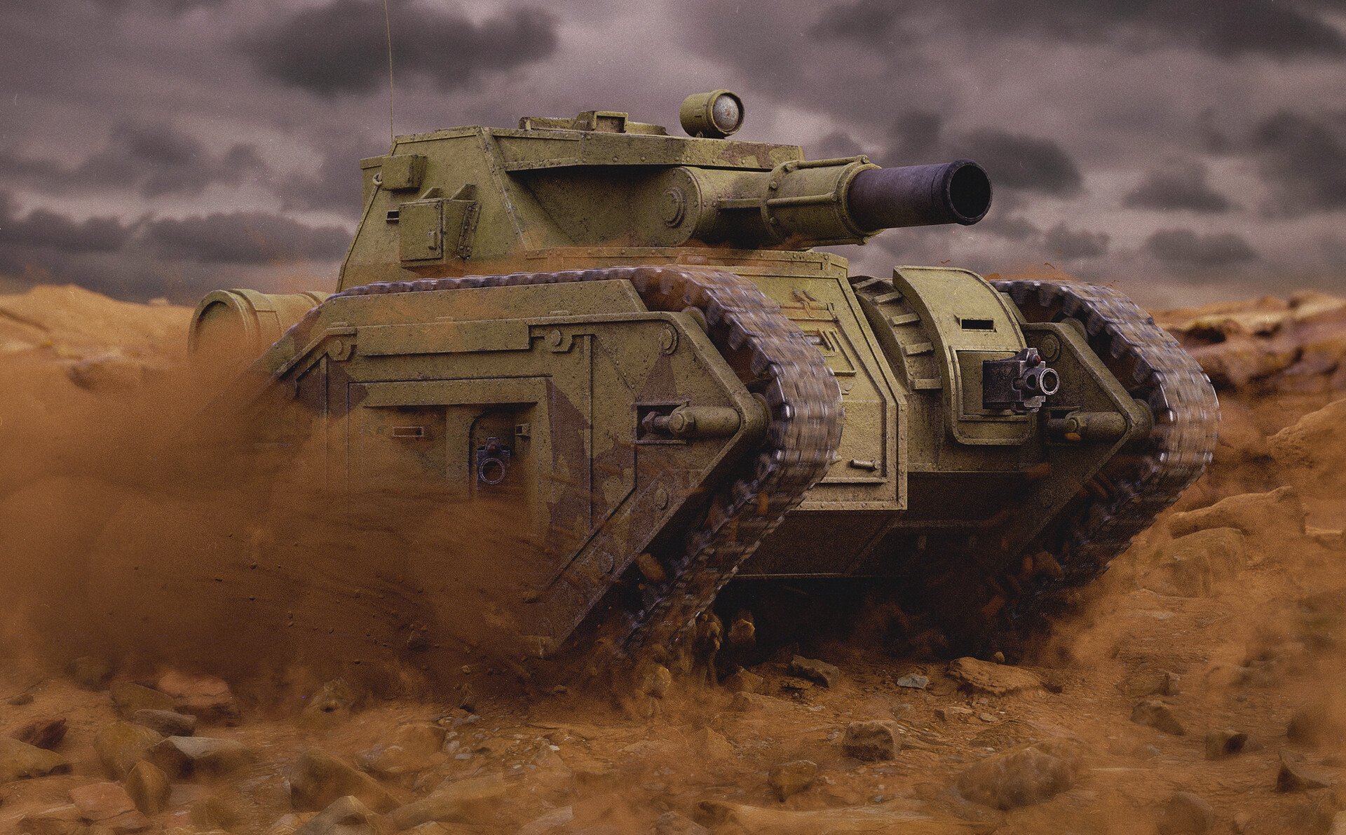 ArtStation - Malcador Tank