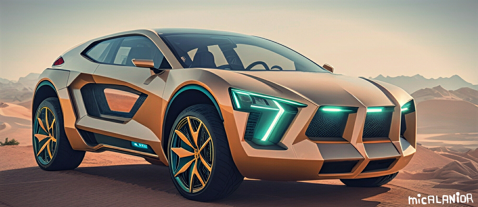 ArtStation - SUV Desert Concept