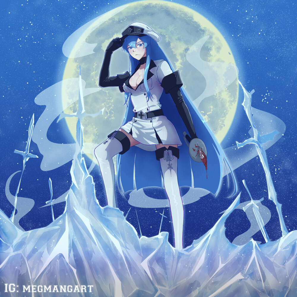 ArtStation - Esdeath fanart