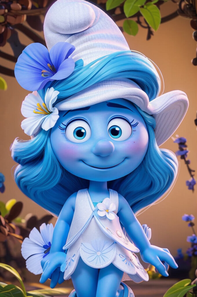 🌹💛RWBY ROSE - Lily Smurf