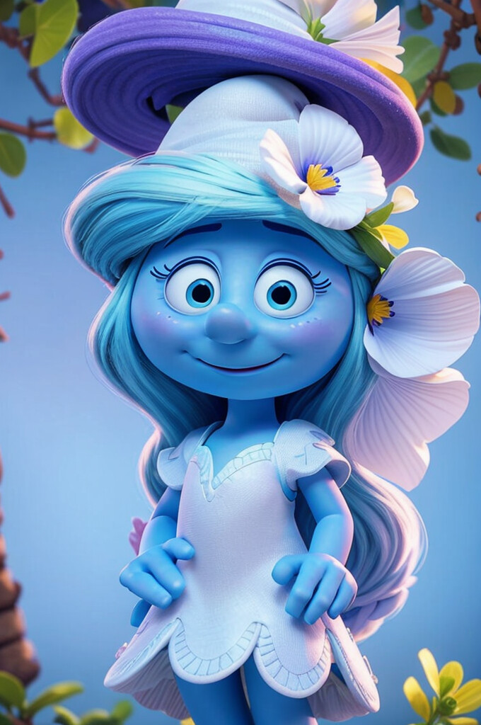 🌹💛RWBY ROSE - Lily Smurf