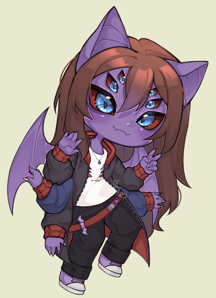 ArtStation - VTuber chibi - DanteWill [commission]