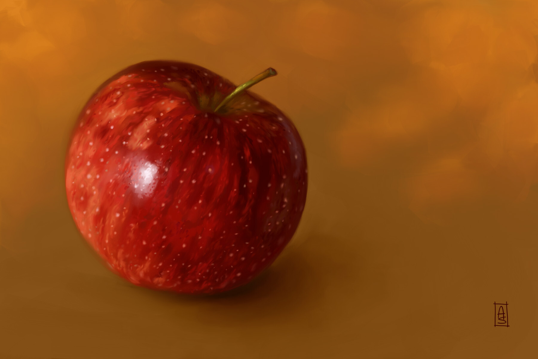 ArtStation - Jonahgold Apple Study