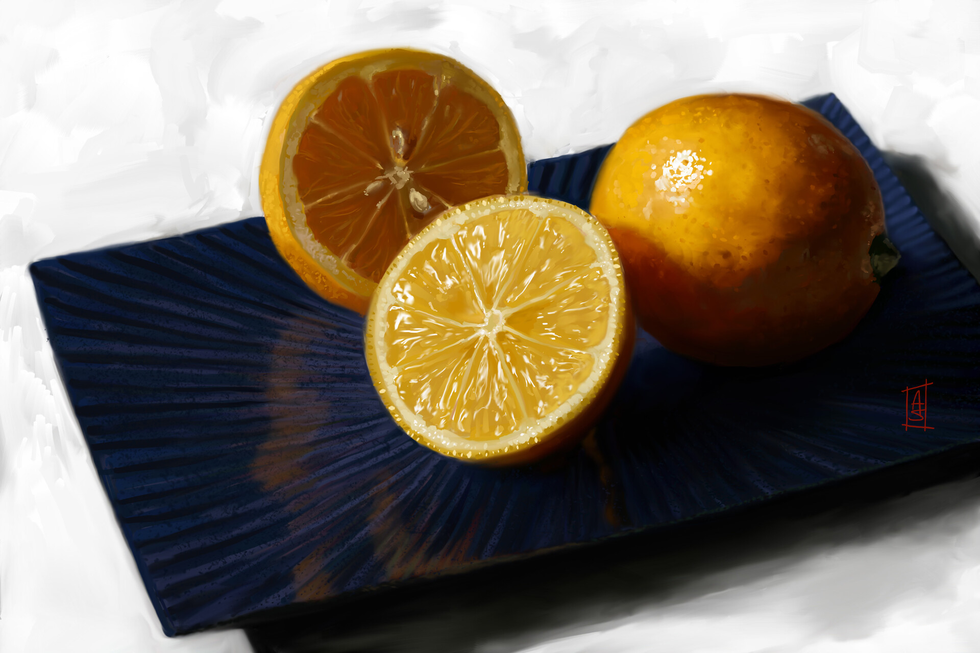 ArtStation - Meyer Lemon Study