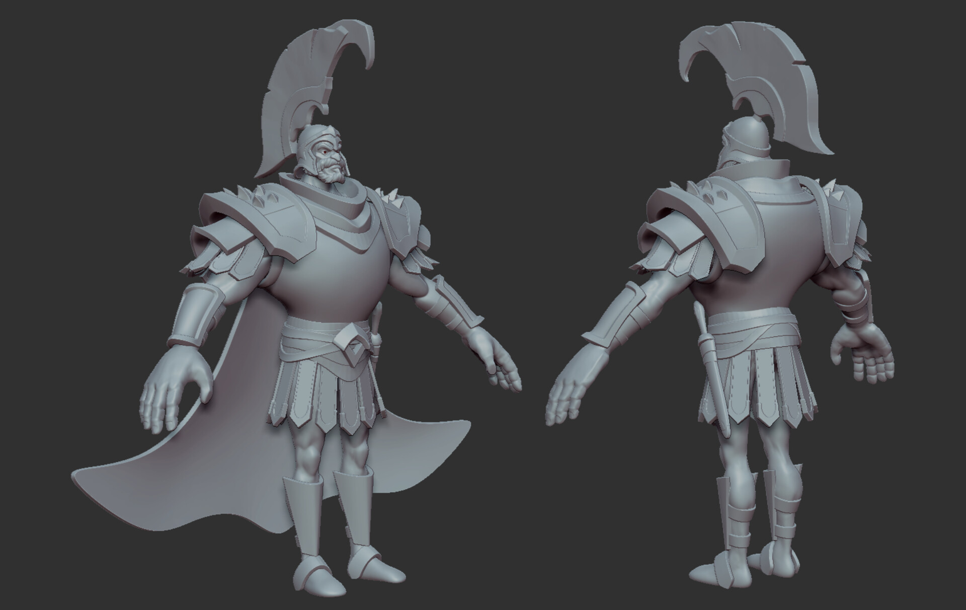 Dani Spaargaren - Stylized Roman Soldier