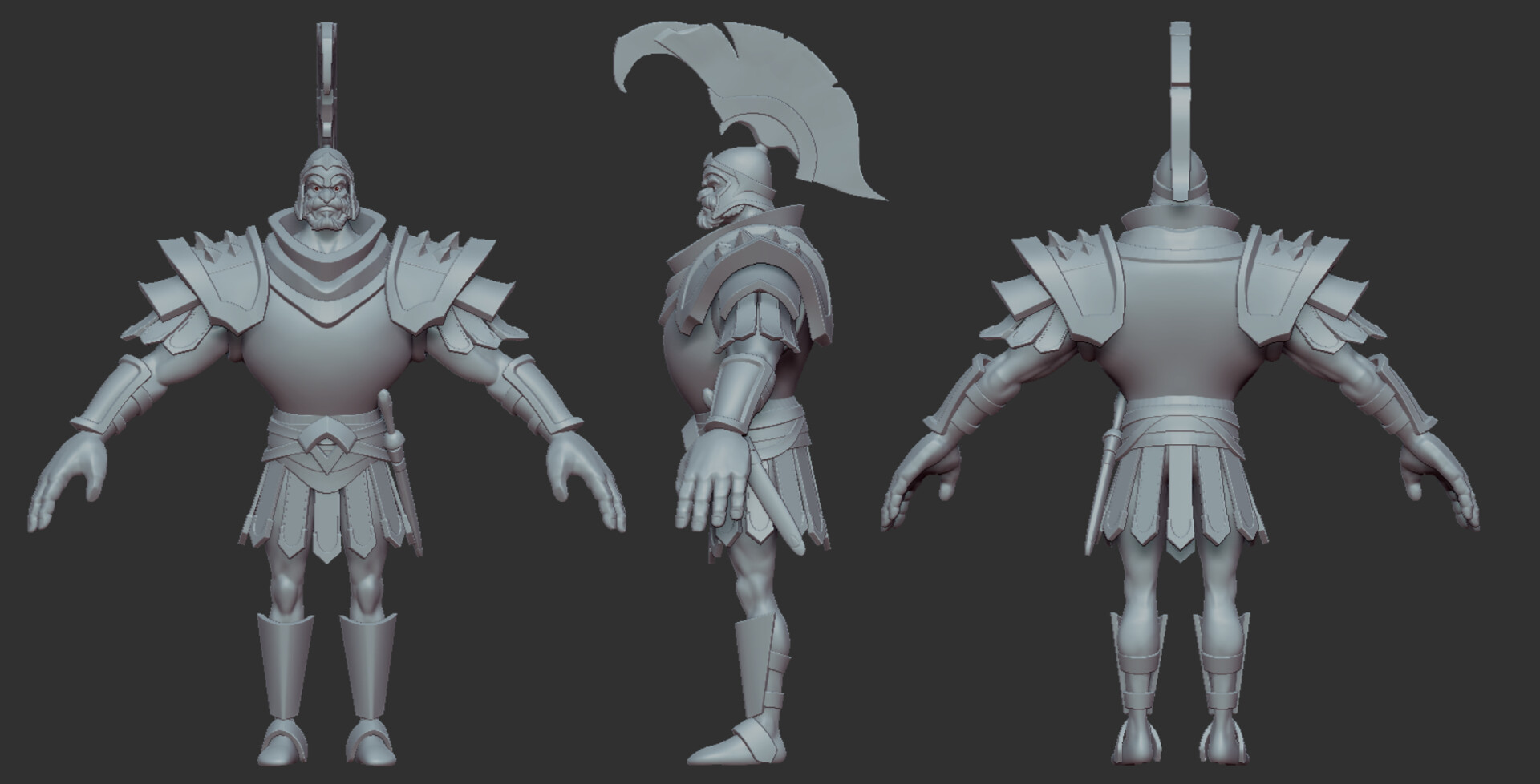 Dani Spaargaren - Stylized Roman Soldier