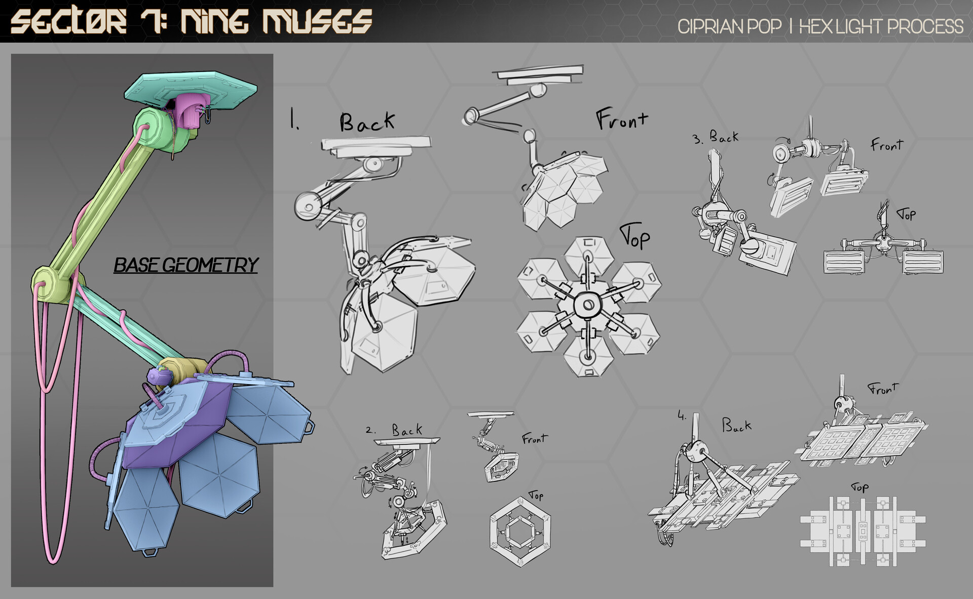Ciprian Pop - Sector 7: Nine Muses Main Props