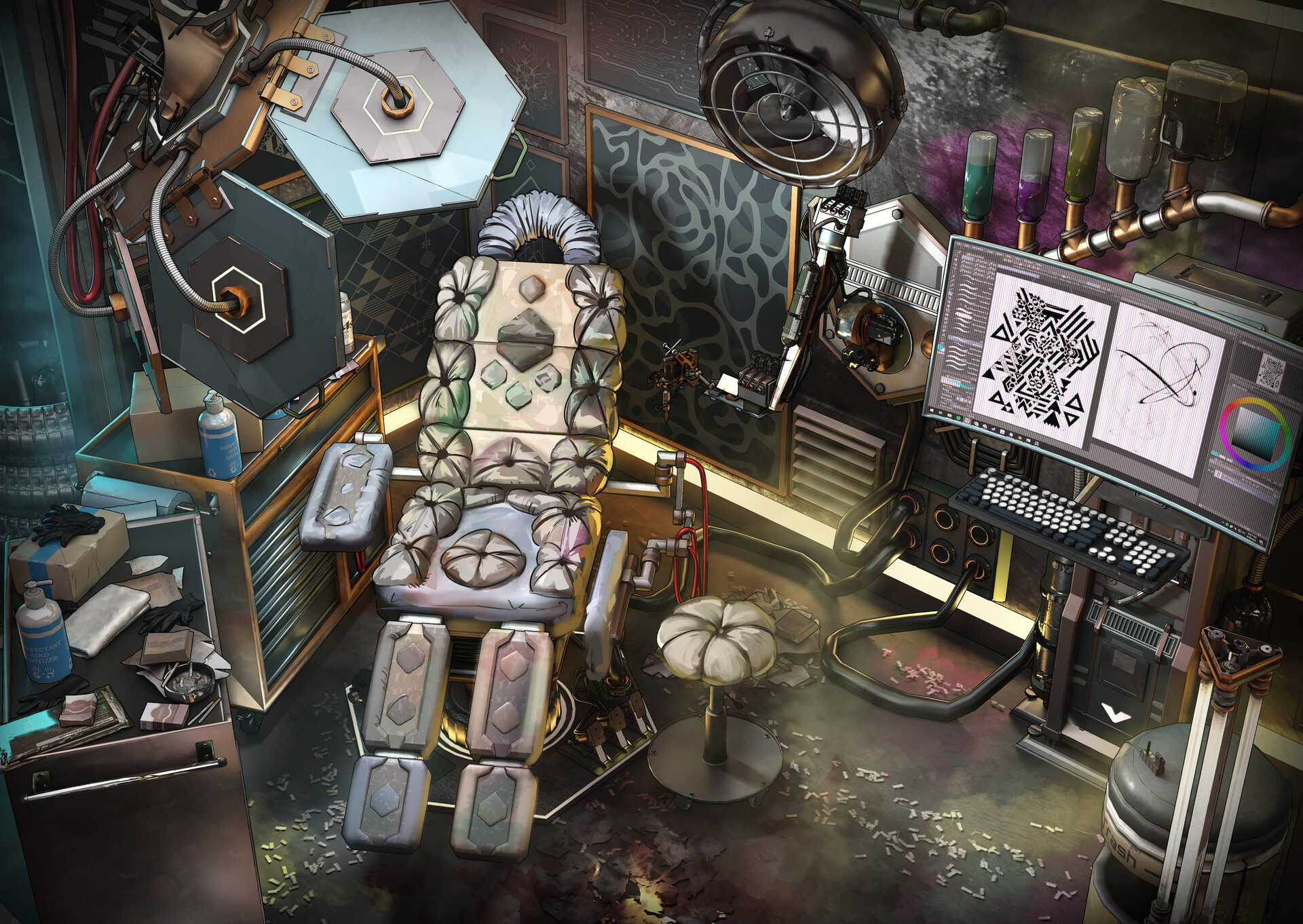 Ciprian Pop - Sector 7: Nine Muses Main Props