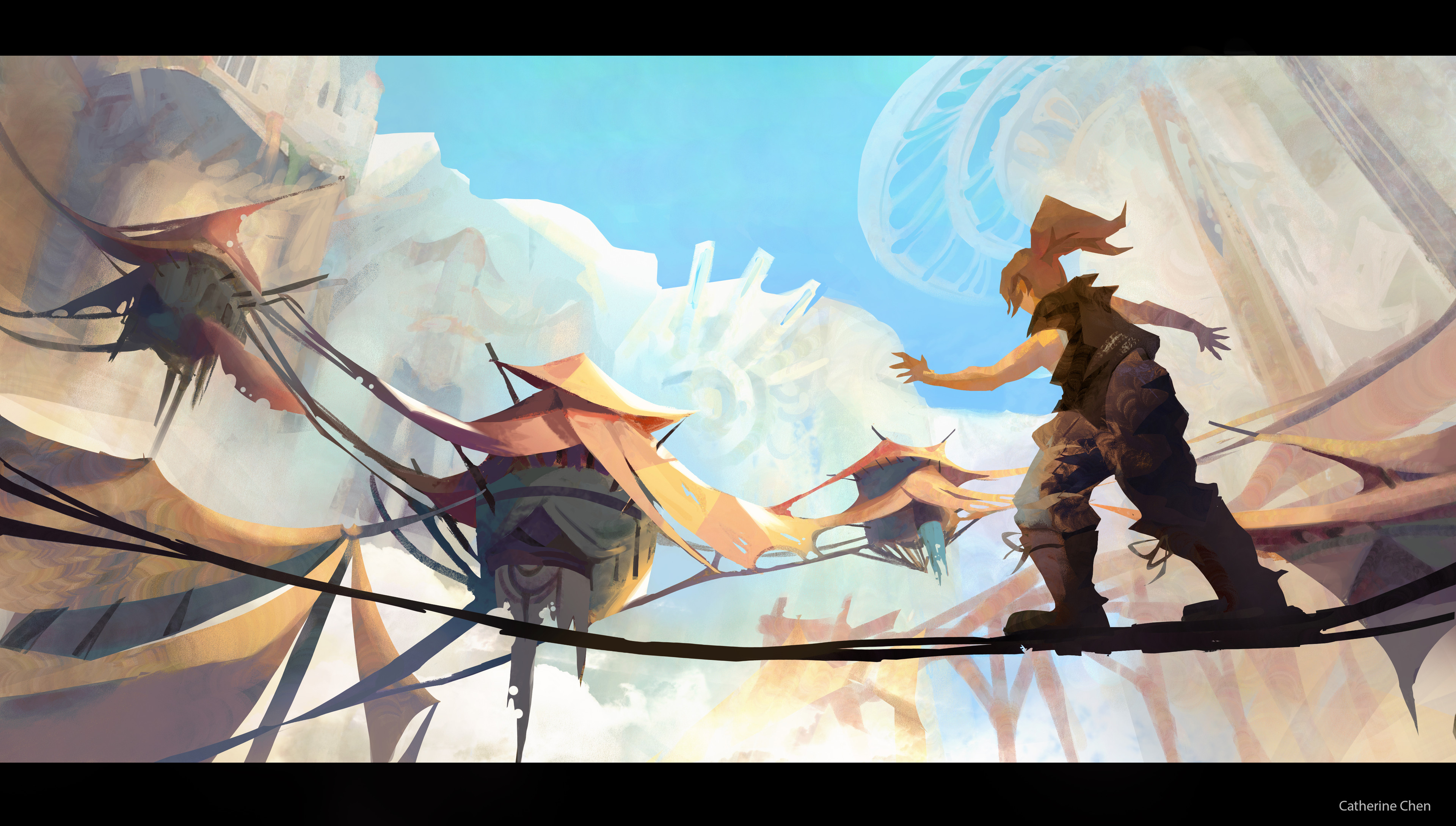 Catherine Chen - Spider-Web City: Octavia