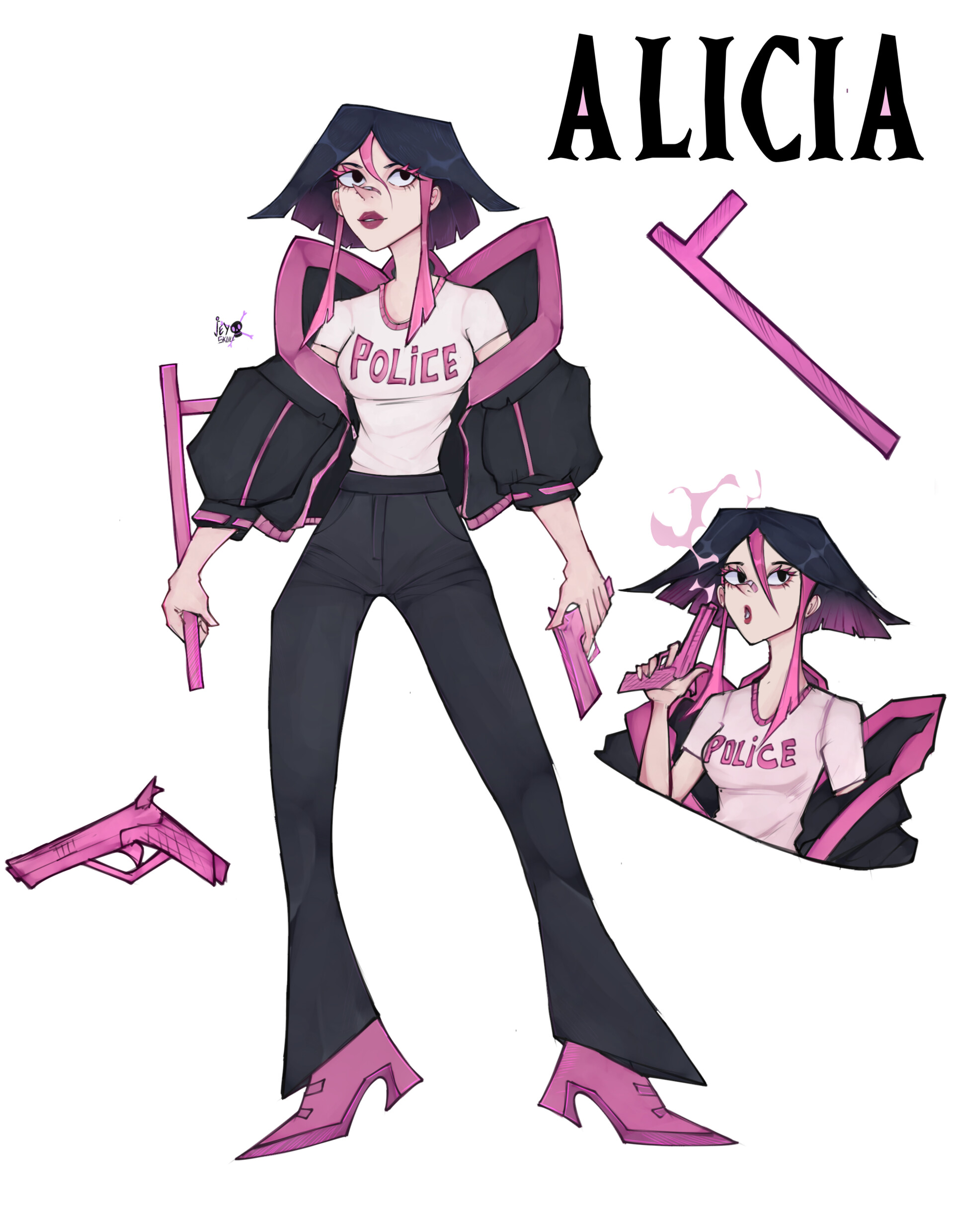 ArtStation - Alicia- Character desing