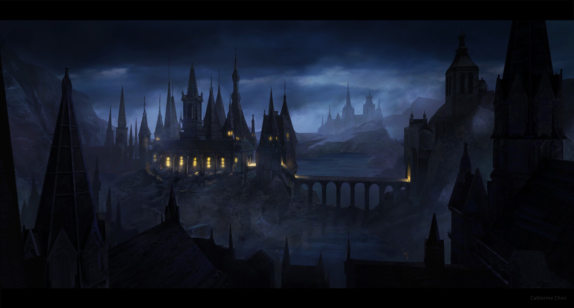 ArtStation - Gothic Architecture Design