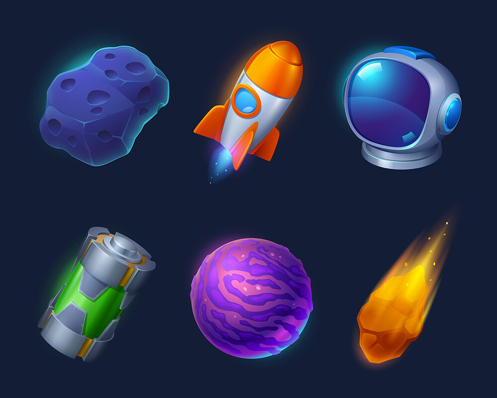 ArtStation - Space Vector Icons