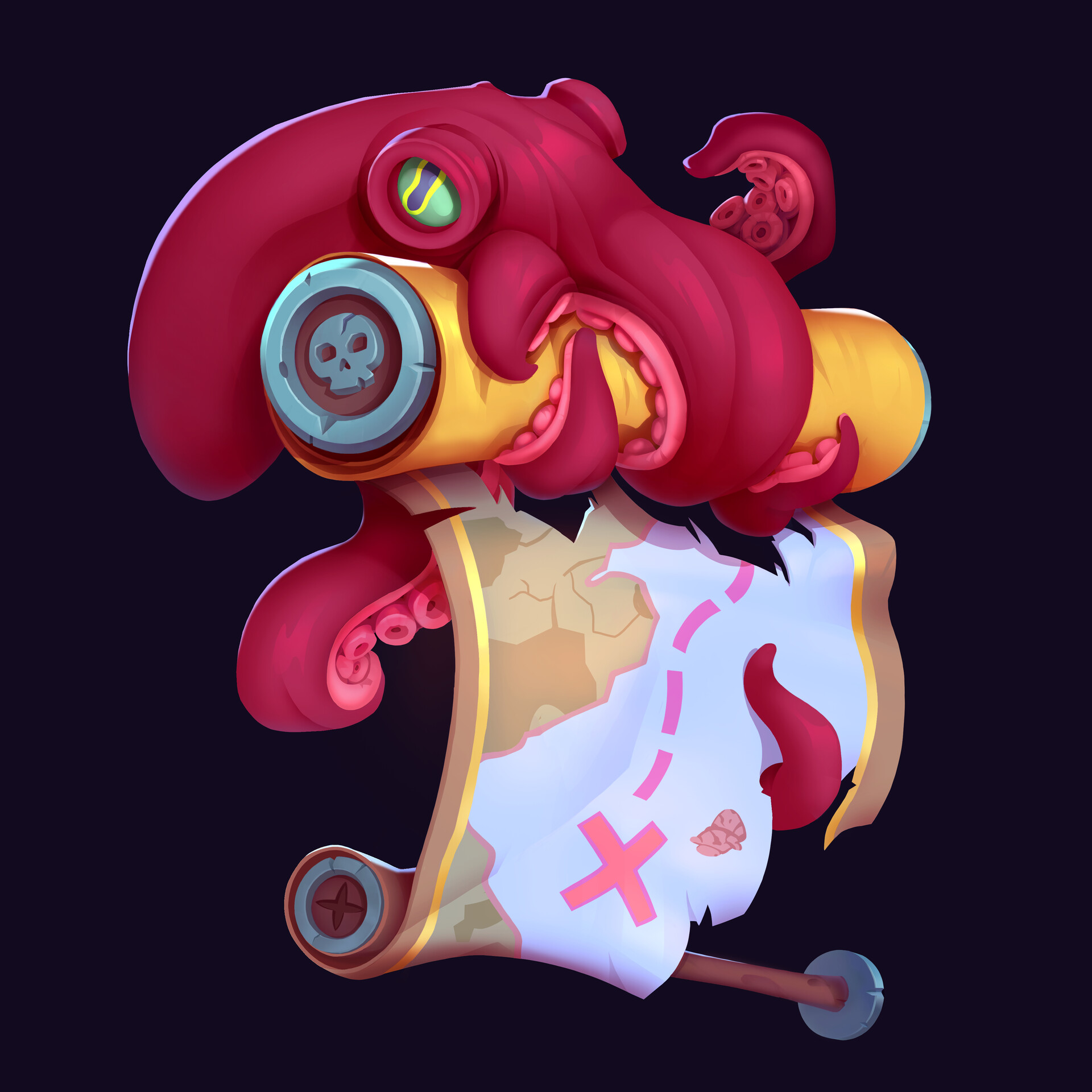 ArtStation - Treasure Map