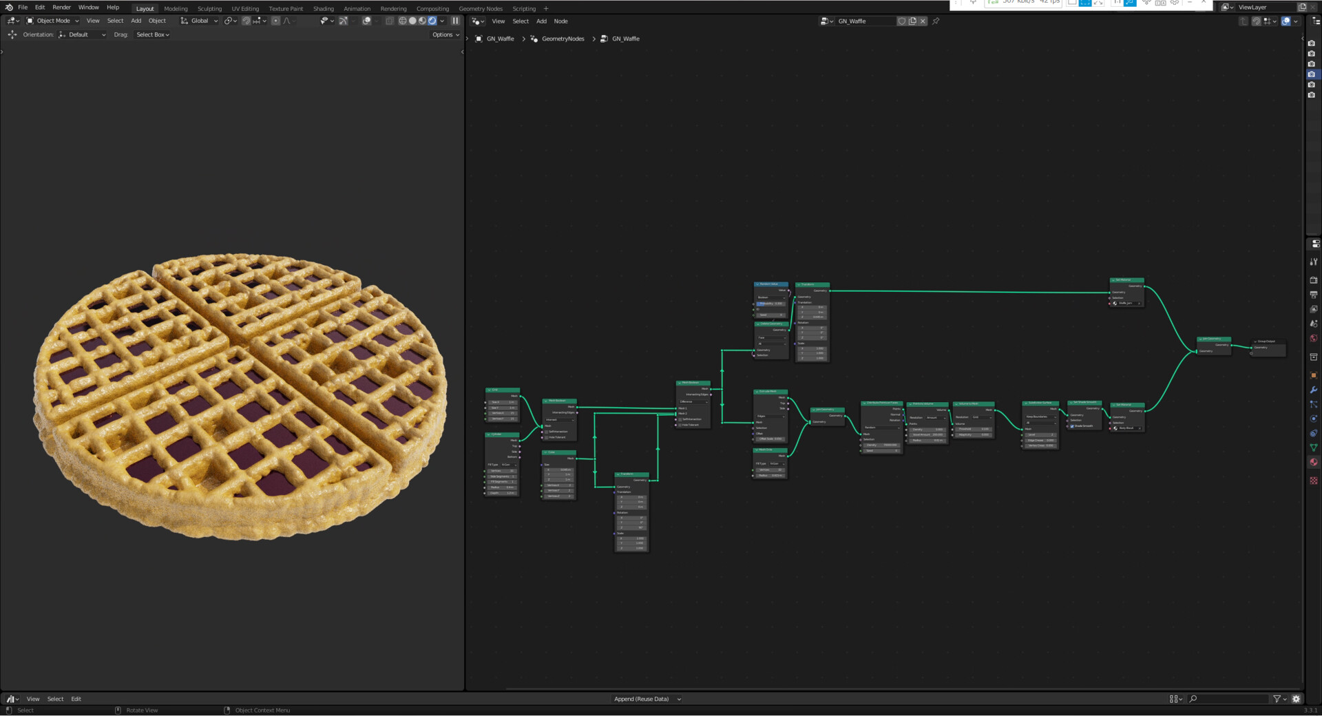 Alberto Vangelista - Procedural Assets & Tools (Blender + Houdini)