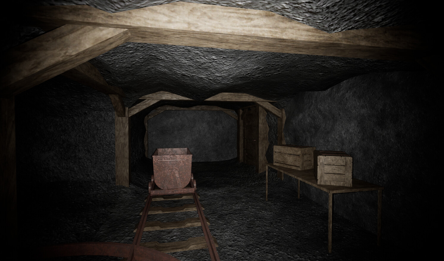 ArtStation - Abandoned Mineshaft