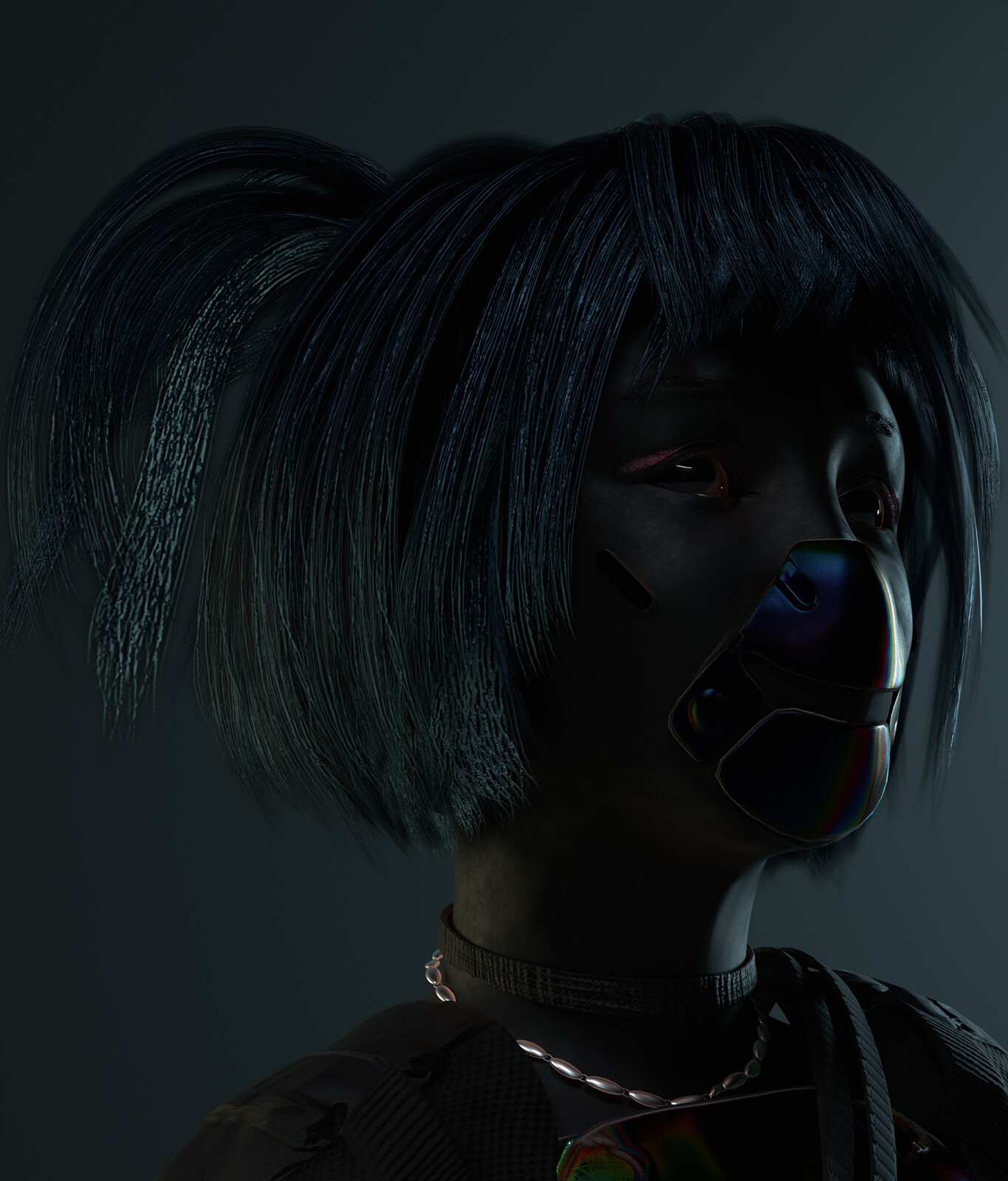 Art of Ty Ferrell - Neo Tokyo Exponential Reality Game Character