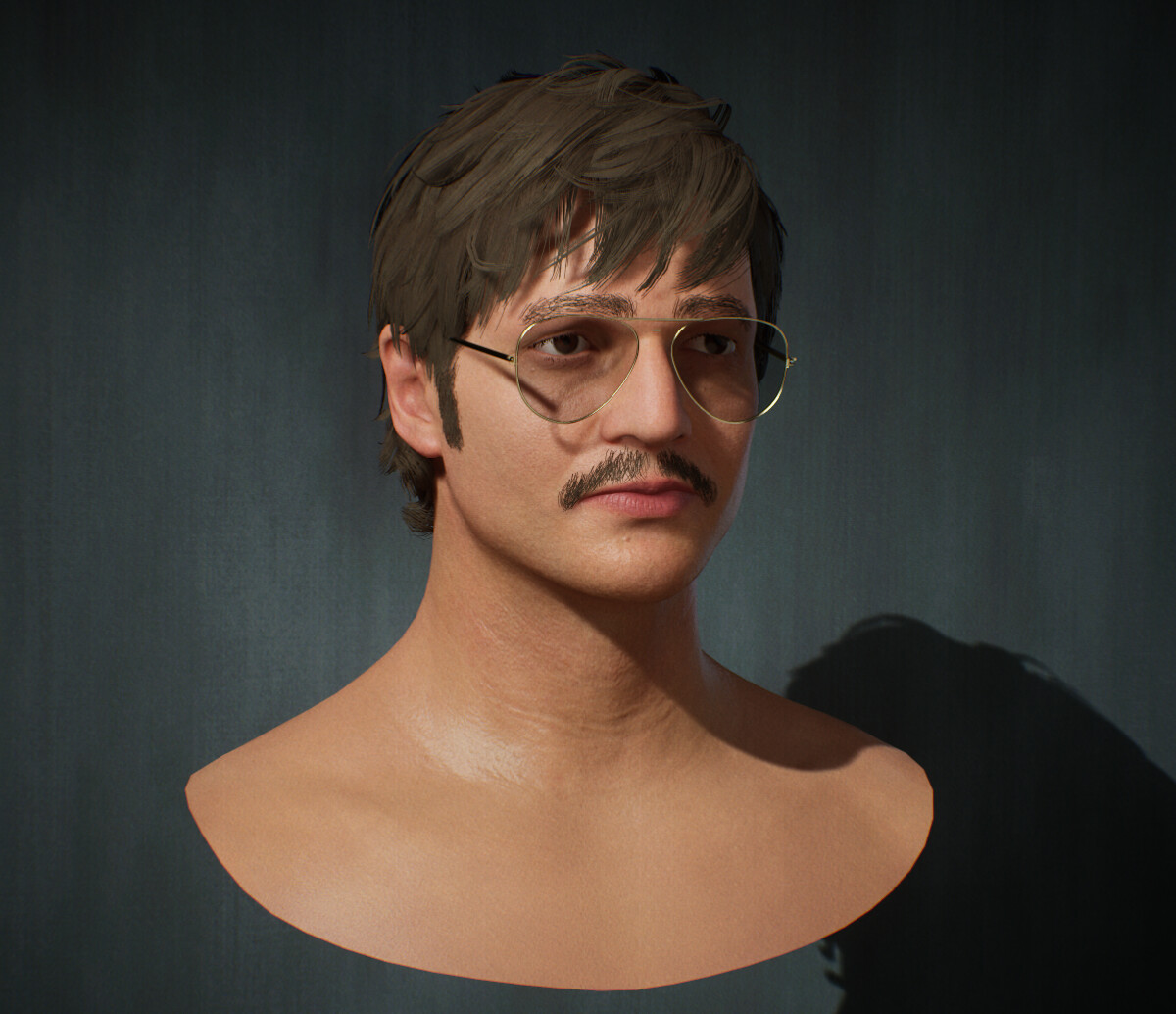 ArtStation - Likeness project of actor Pedro Pascal