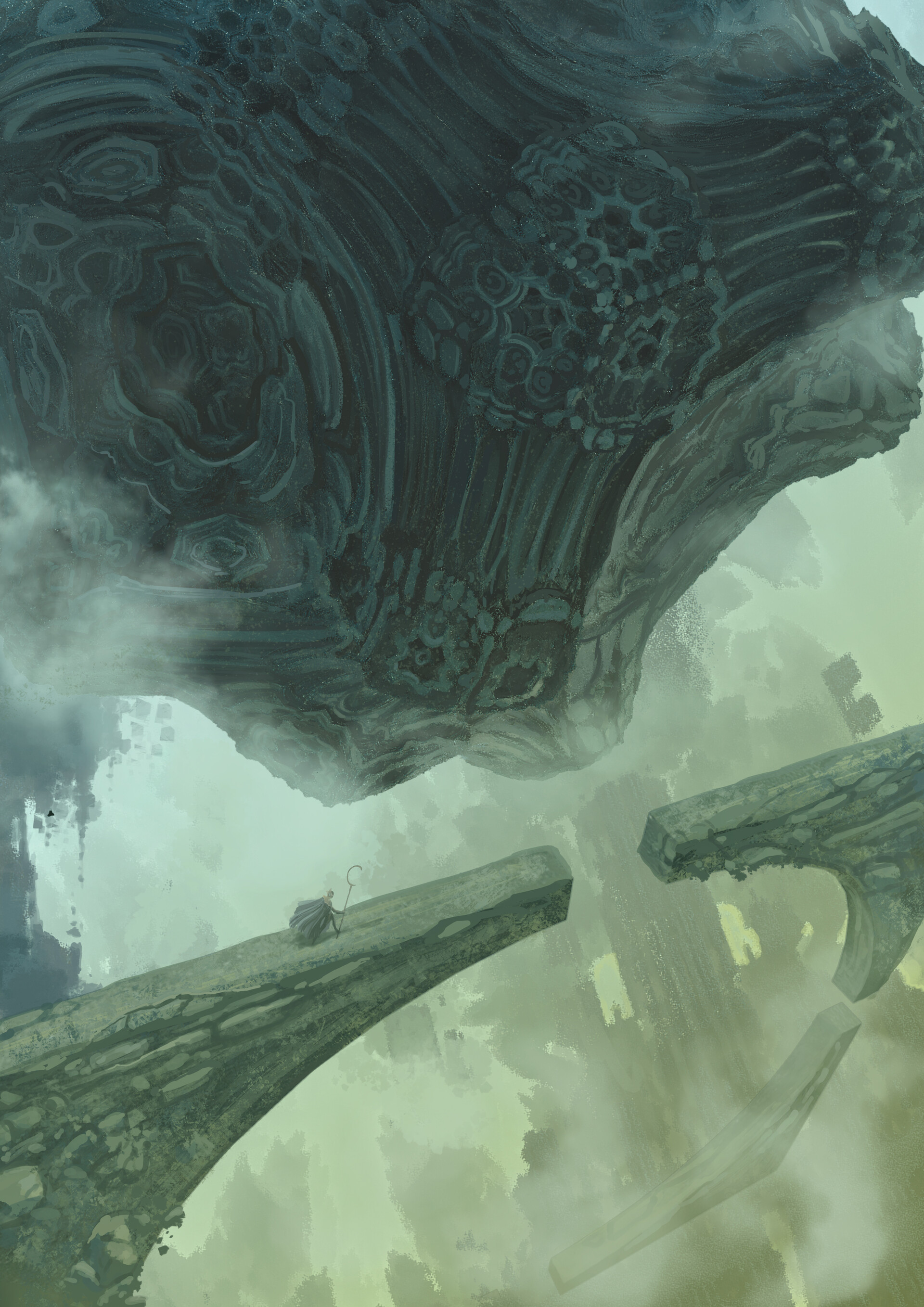 ArtStation - Inside the Temple of Menkar - The Temples of Àrken