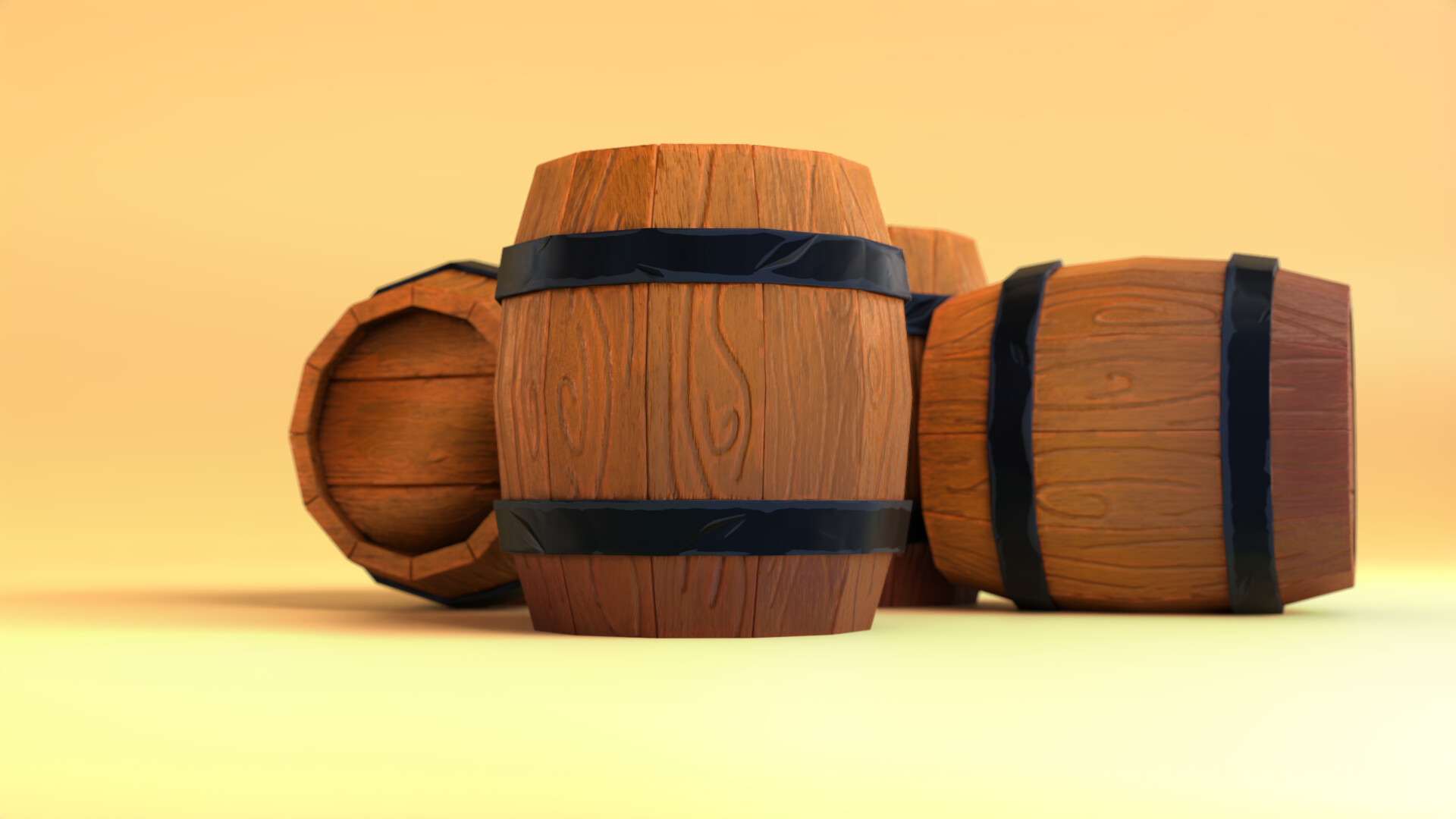 ArtStation - Barrels