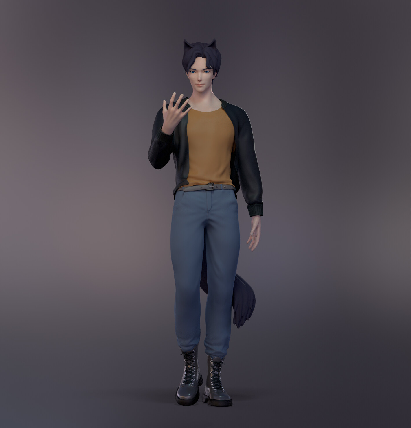 ArtStation - Werewolf model