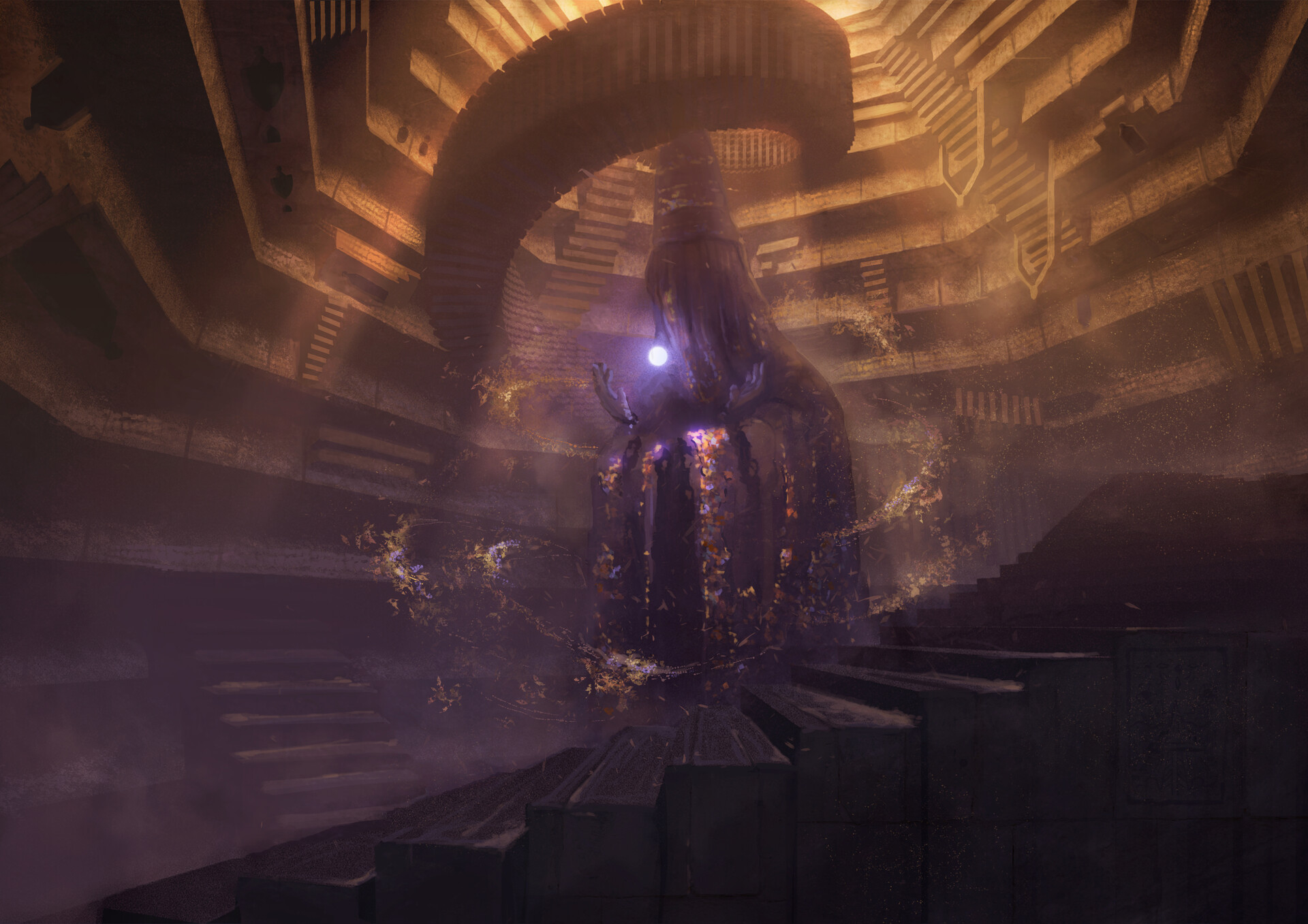 ArtStation - The Heart of Alnilam - The Temples of Àrken