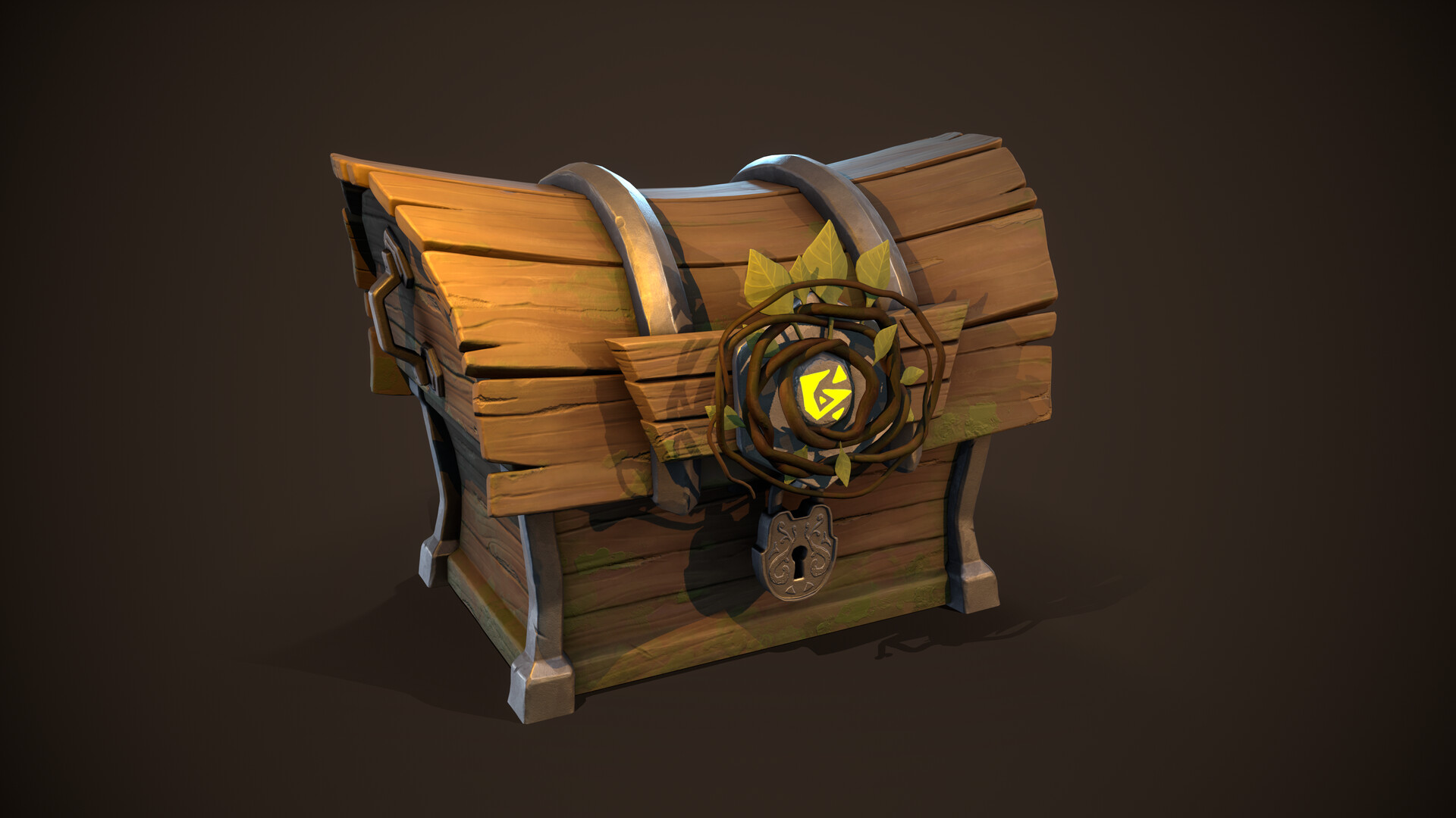 ArtStation - Wooden Treasure Chest